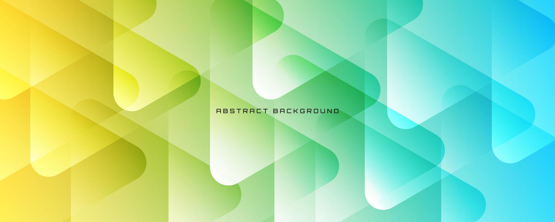 3D blue geometric abstract background overlap layer on bright space with rounded triangles ...