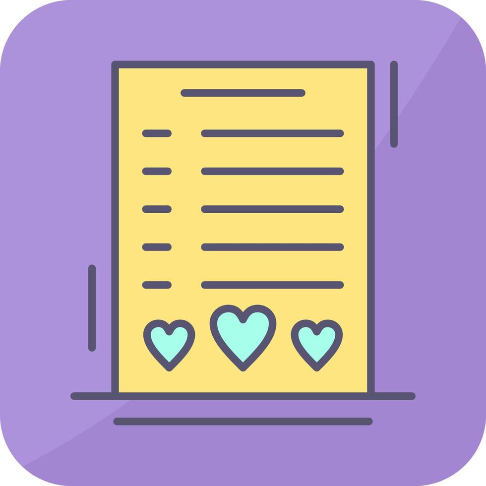 Wishlist Vector Icon 18755473 Vector Art at Vecteezy