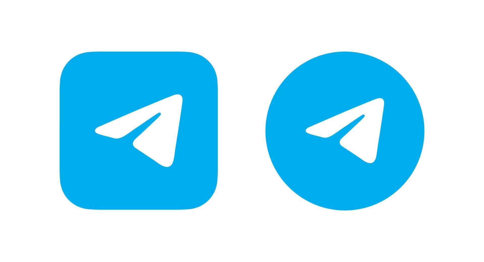 Telegram logo vector, Telegram icon free vector 18757846 Vector Art at Vecteezy