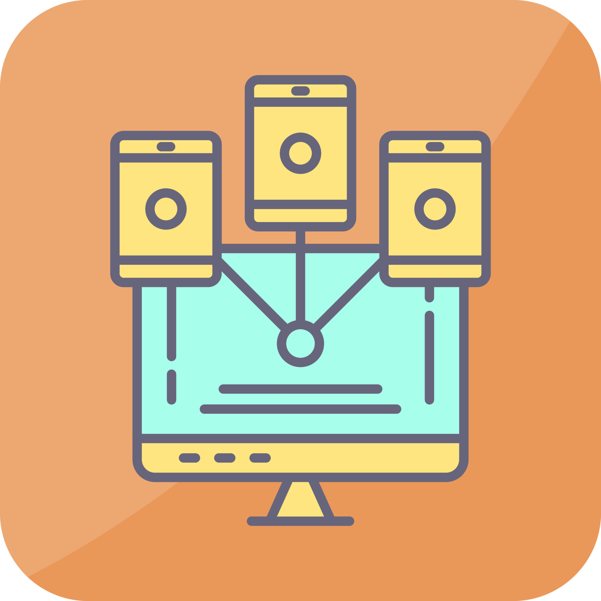 Computer Networks Vector Icon 18758265 Vector Art at Vecteezy