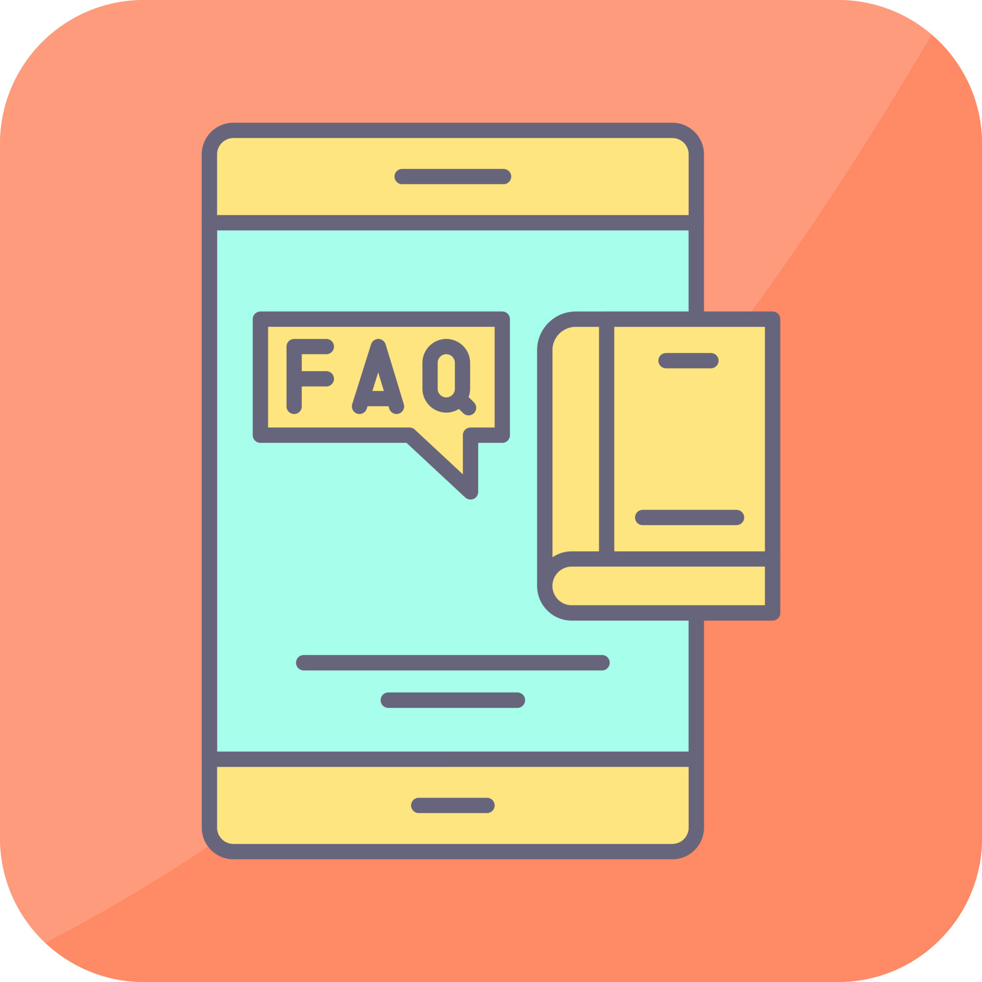 Faq Vector Icon 18758861 Vector Art at Vecteezy