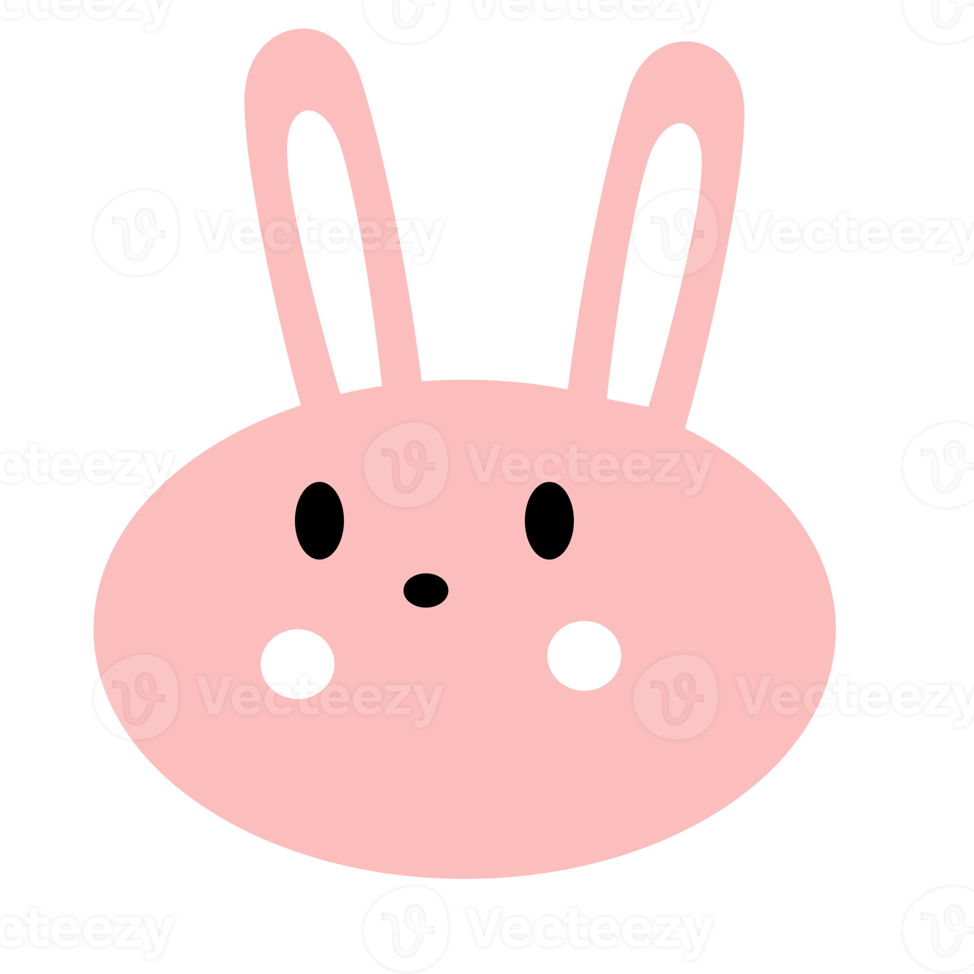 Cute Bunny Rabbit Cartoon 18760353 Png
