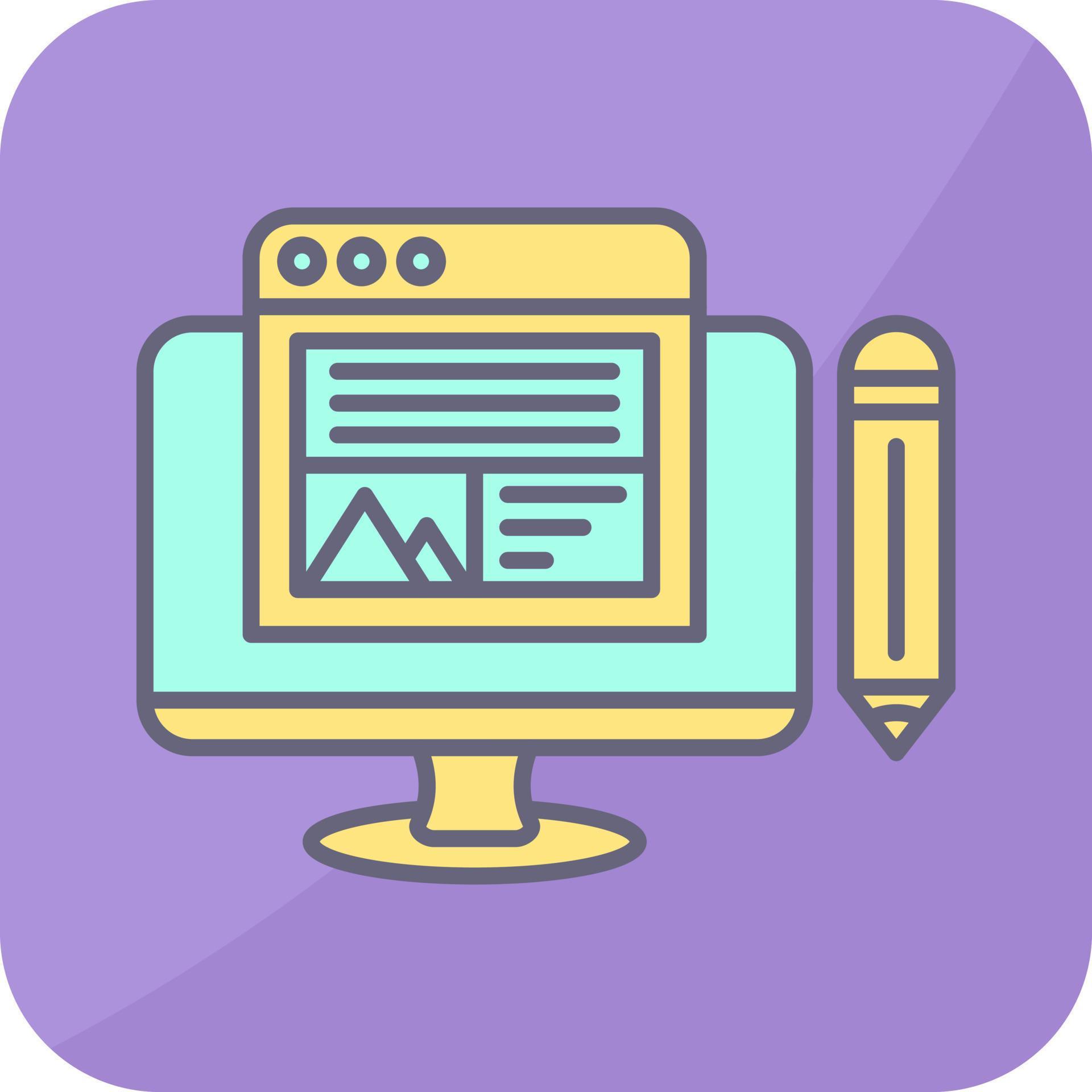 Web Design Vector Icon 18761087 Vector Art At Vecteezy