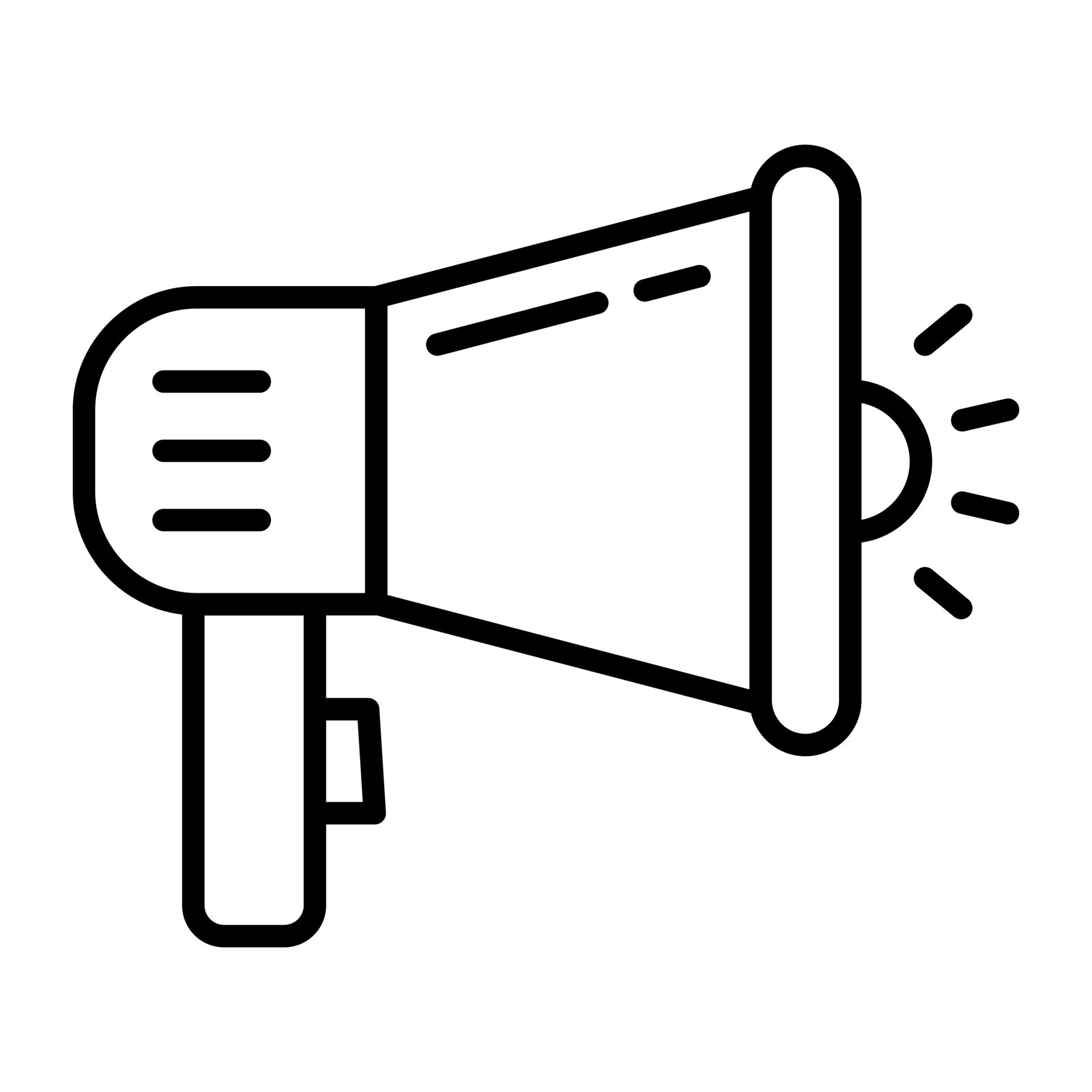 Megaphone Vector Icon Isolated On White Background 18763710 Vector Art