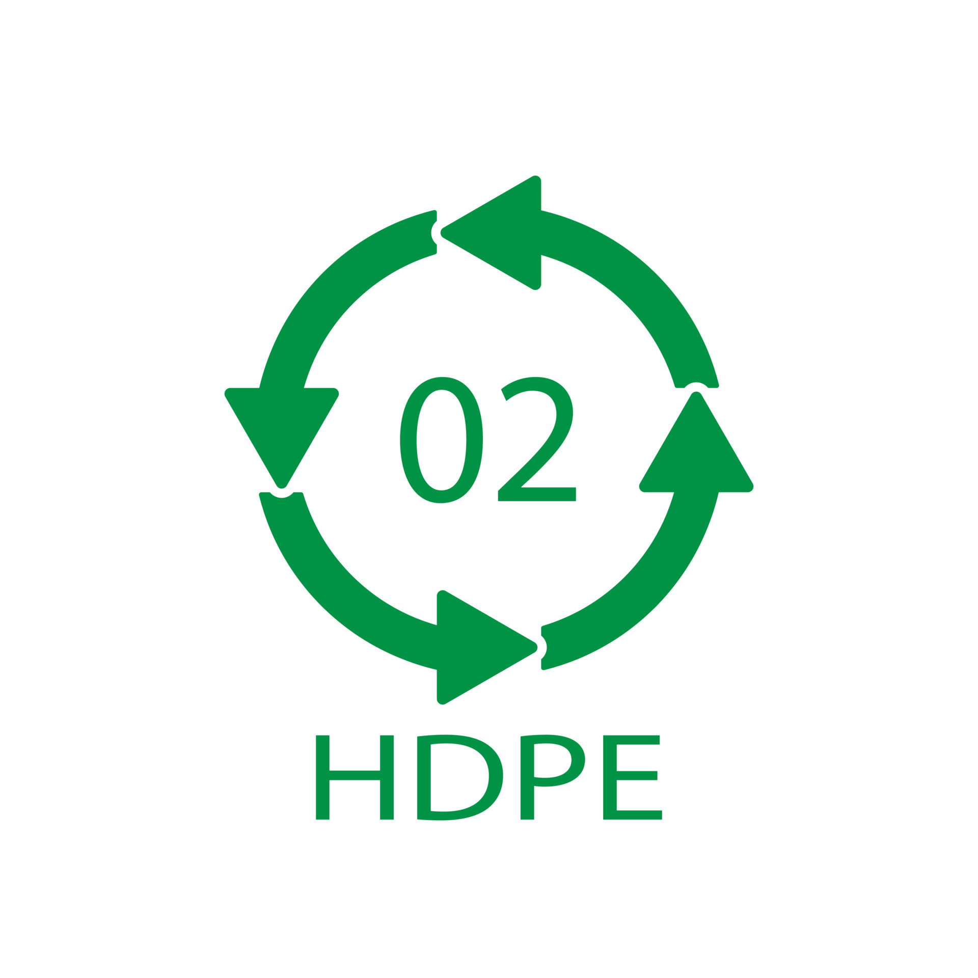 HDPE 02 recycling code symbol. Plastic recycling vector polyethylene ... HDPE 02 recycling code symbol. Plastic recycling vector polyethylene ...