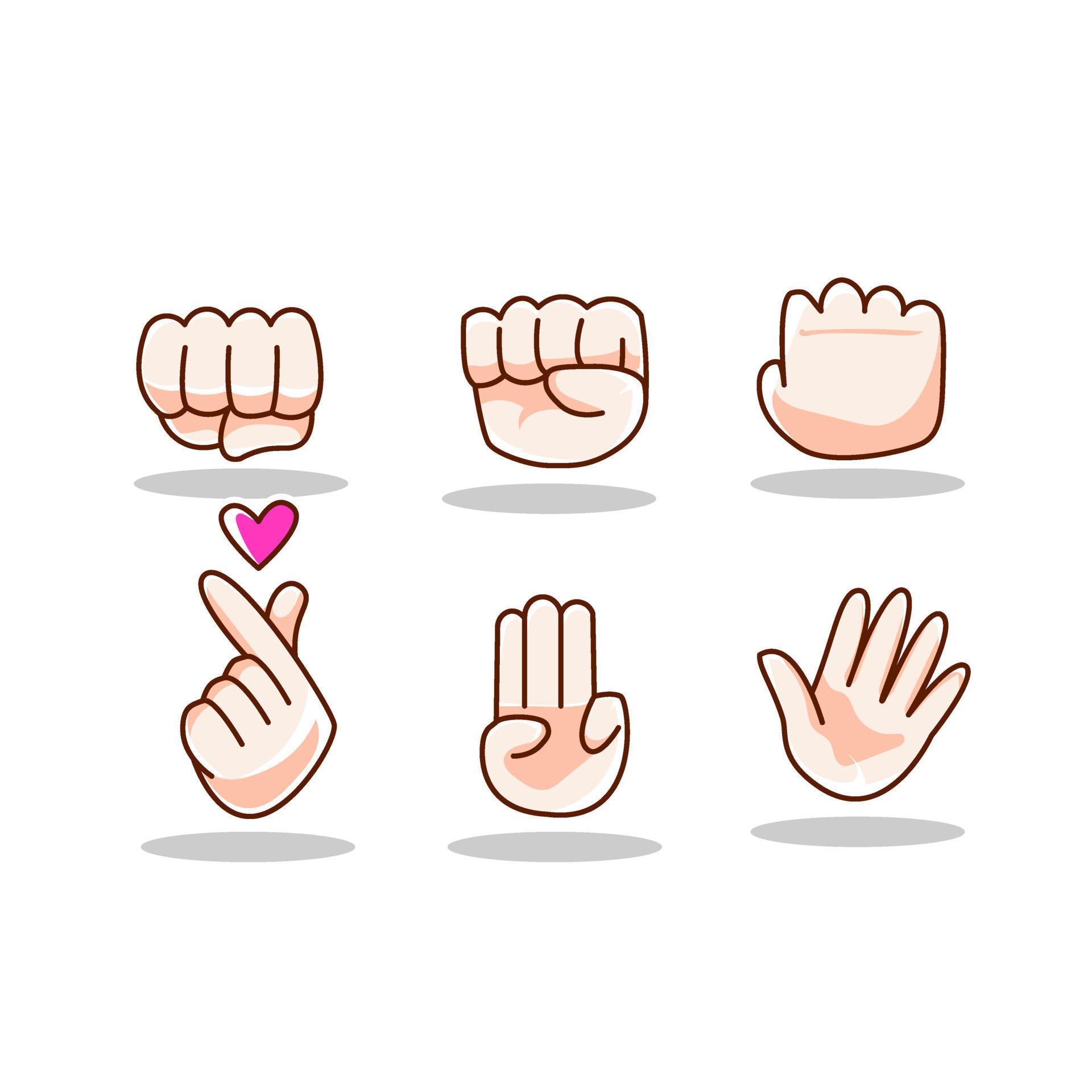 Premiym Vector L Set Icon Hand Vector Illustration Sticker Set Bundle