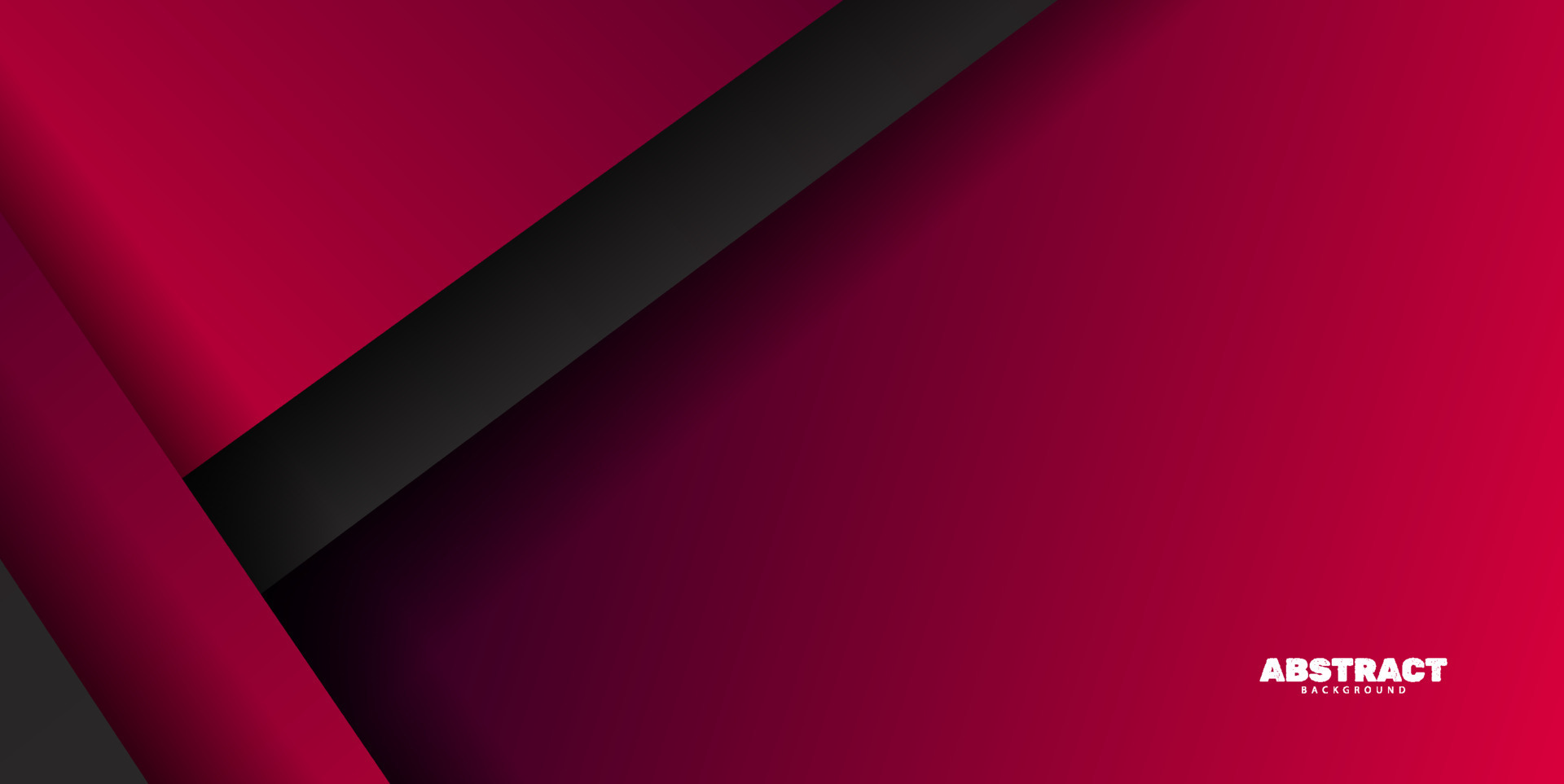 Abstract Overlap Layer Black And Red Color Background Vector 18768561