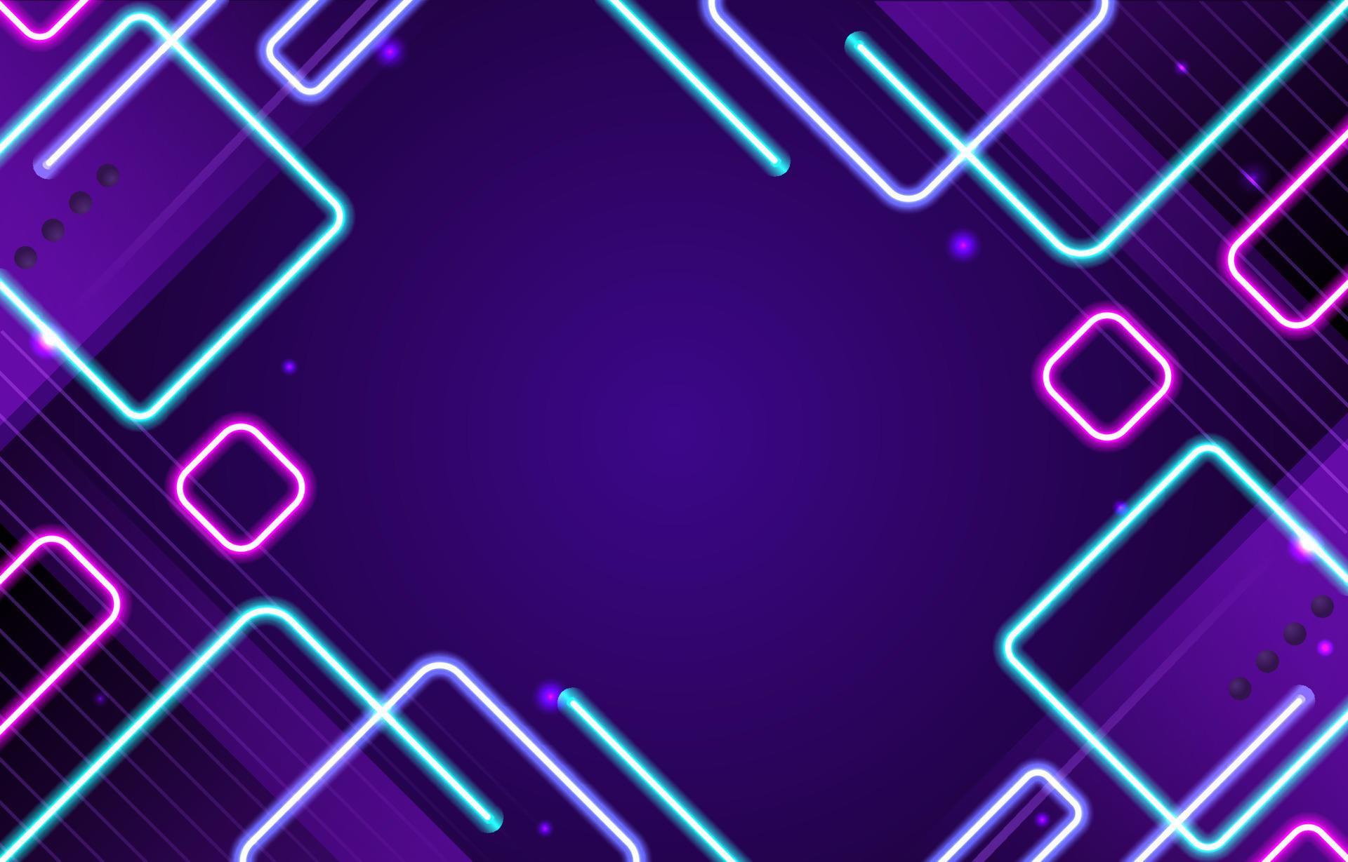 Neon Lights Background Concept 18769427 Vector Art at Vecteezy
