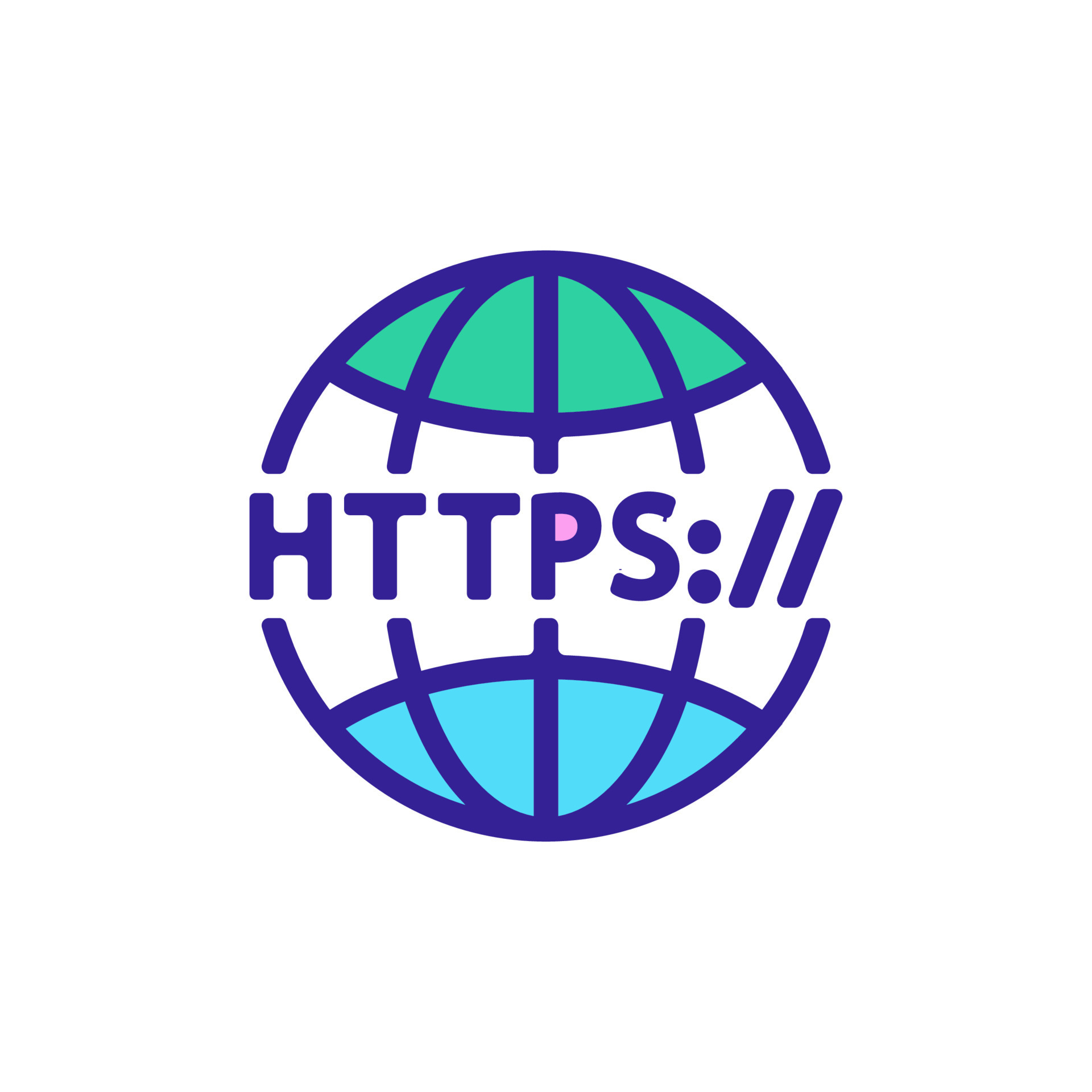 https protocol vector vector. Isolated contour symbol illustration ...