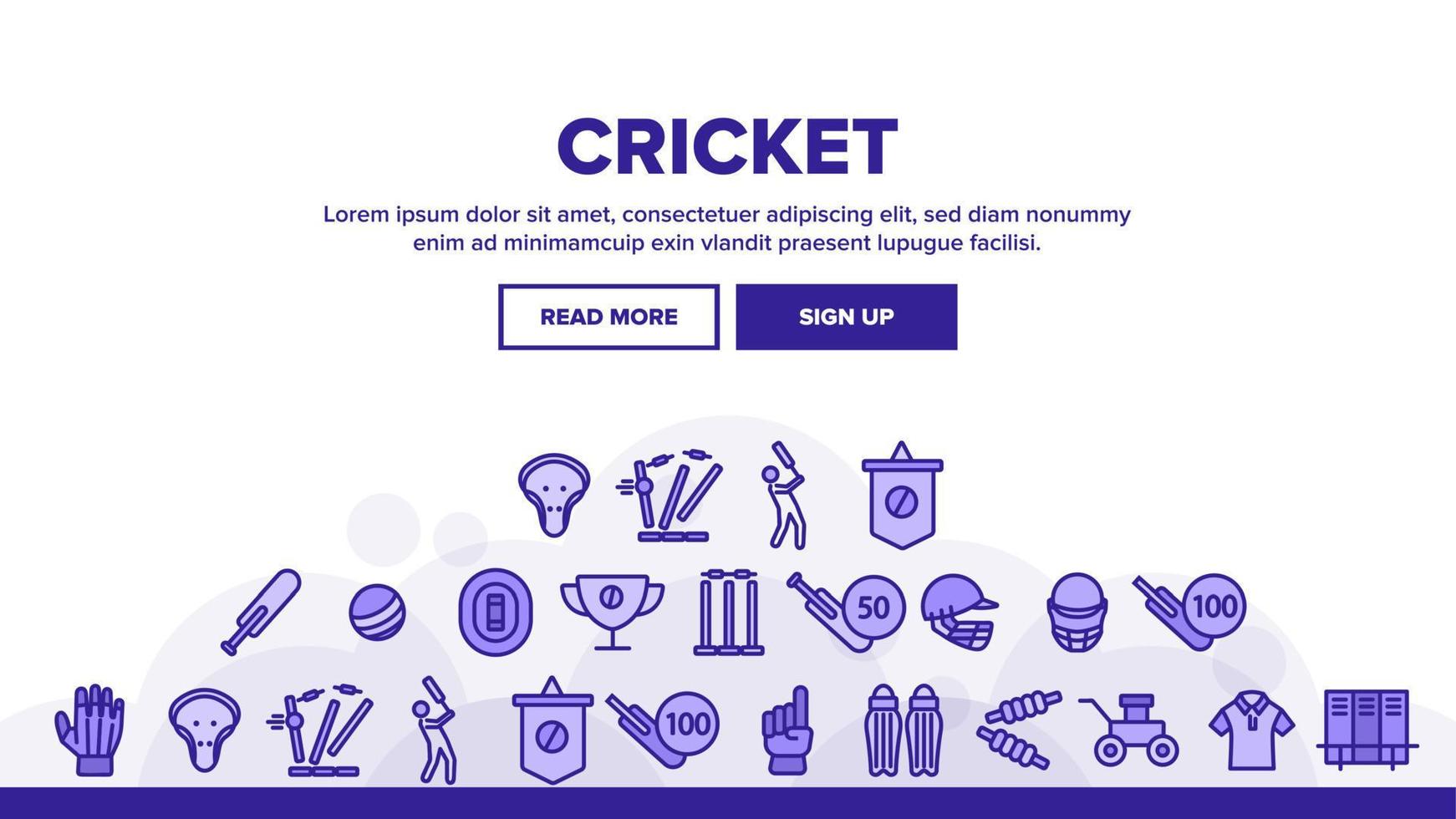 Cricket Landing Header Vector 18777812 Vector Art at Vecteezy Cricket Landing Header Vector 18777812 Vector Art at Vecteezy
