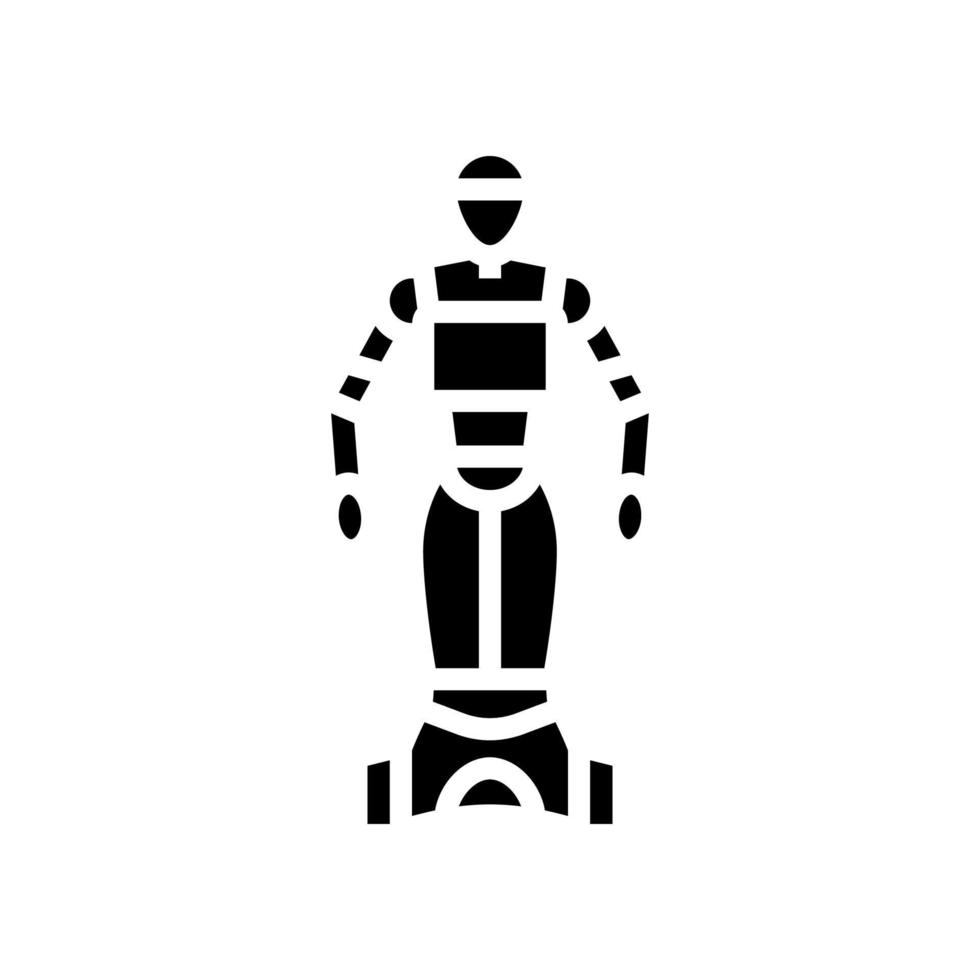 artificial robot glyph icon vector illustration 18778545 Vector Art at ...