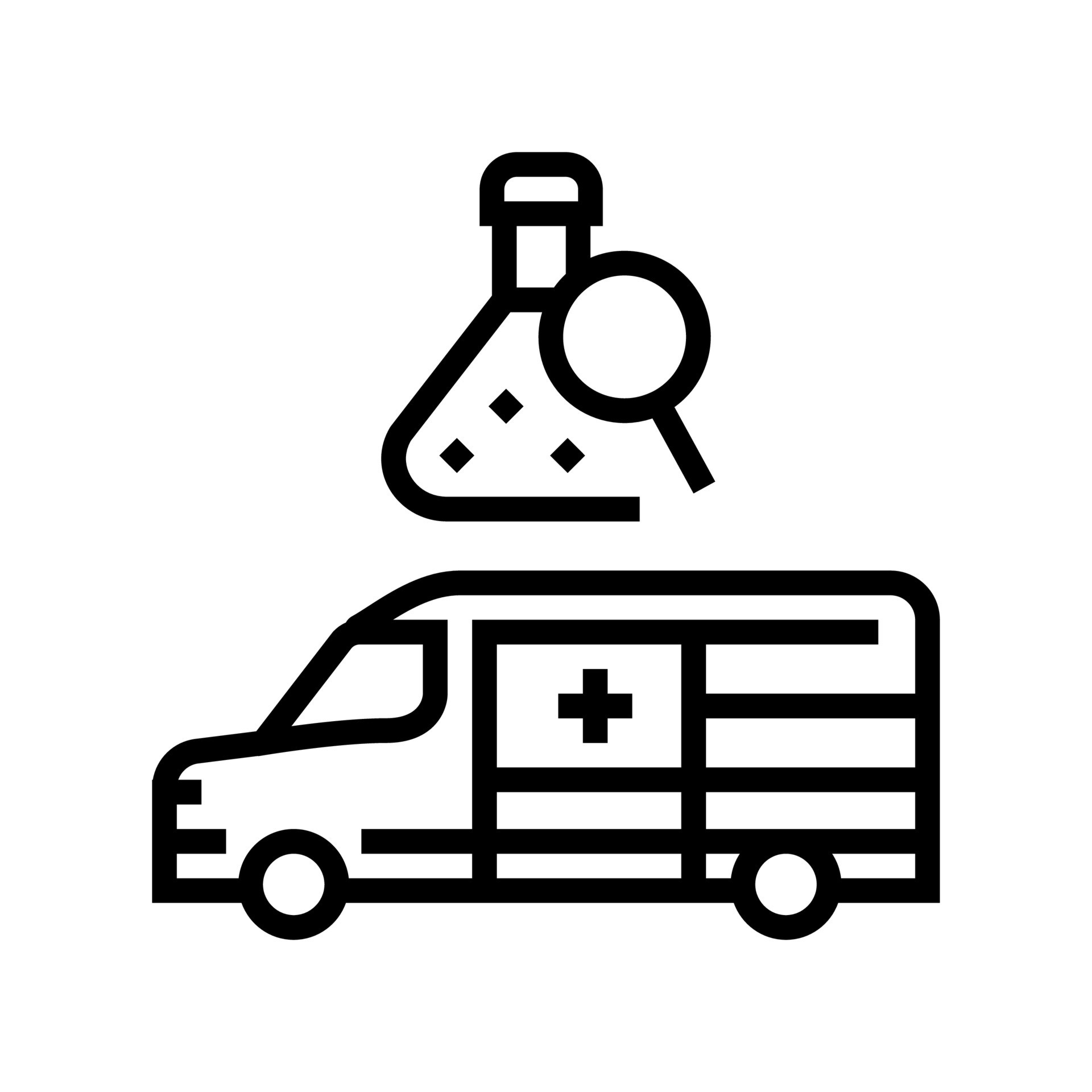 mobile drug testing line icon vector illustration 18778643 Vector Art ... mobile drug testing line icon vector illustration 18778643 Vector Art ...