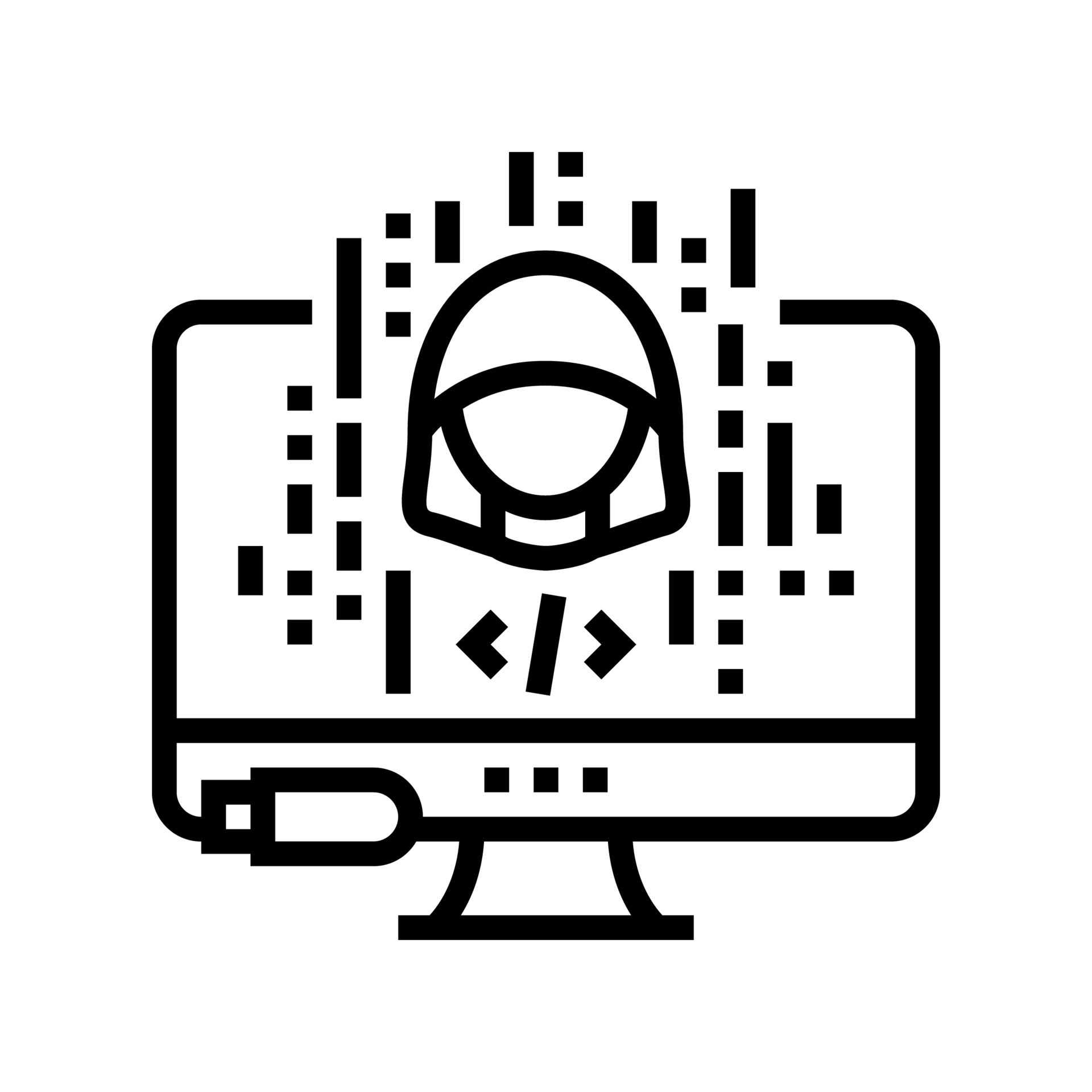 hacked software line icon vector illustration 18779667 Vector Art at ... hacked software line icon vector illustration 18779667 Vector Art at ...