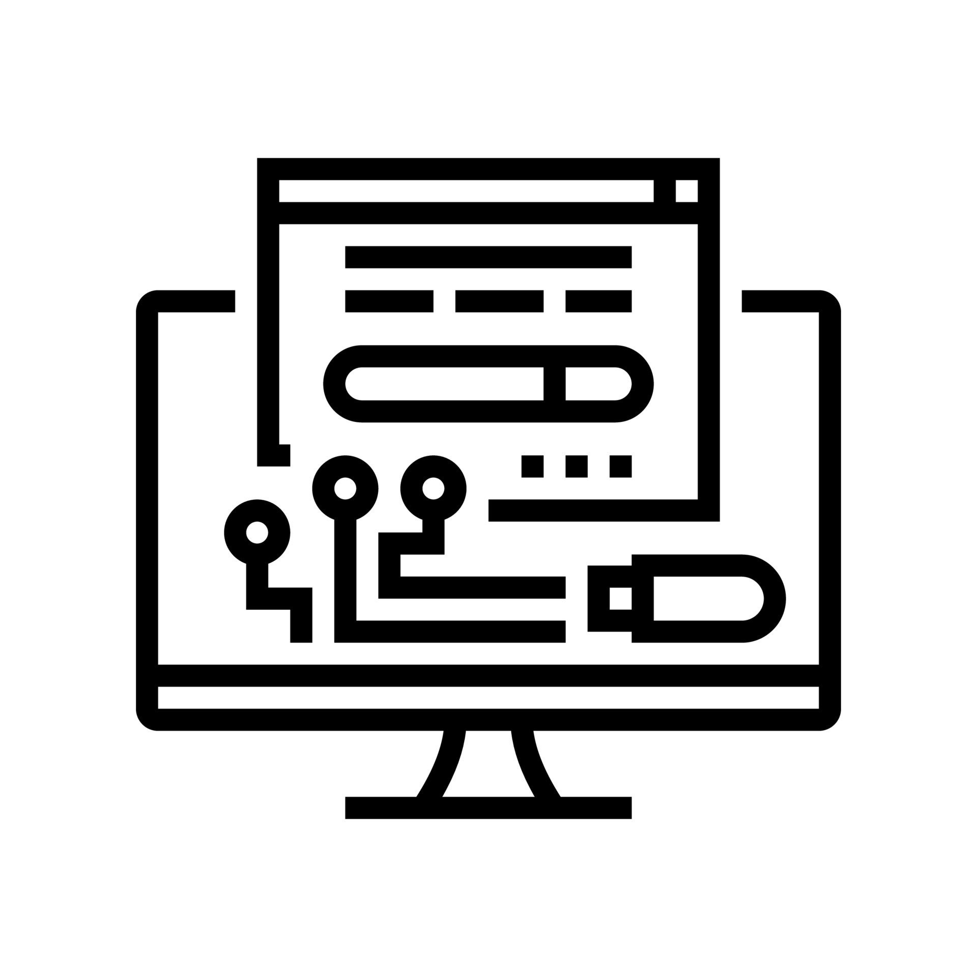 driver software line icon vector illustration 18779679 Vector Art at ...