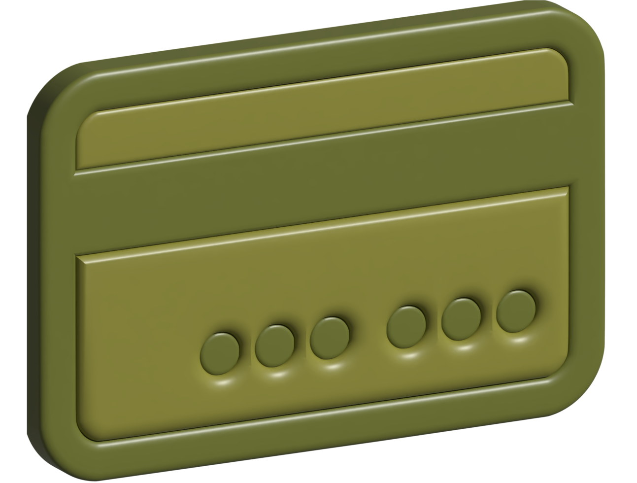 3d Illustration Of Credit Card 18780225 Png