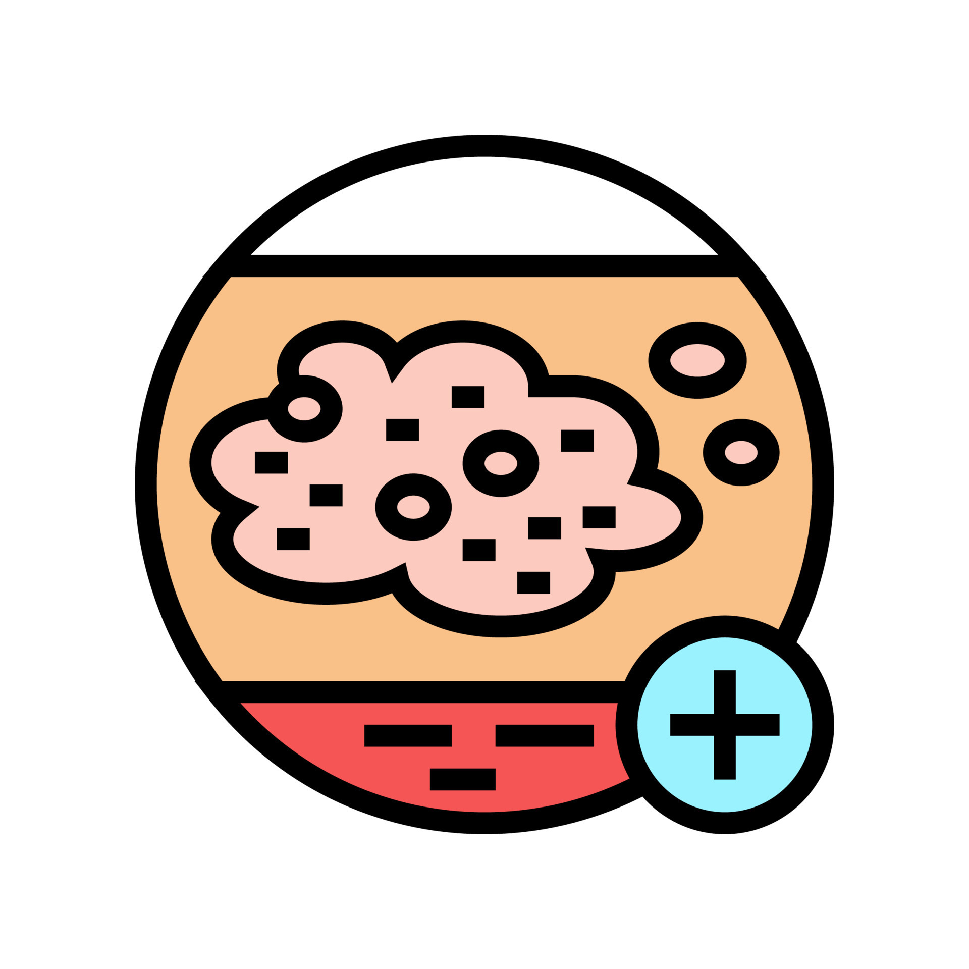 Psoriasis Clinic Color Icon Vector Illustration 18781346 Vector Art At