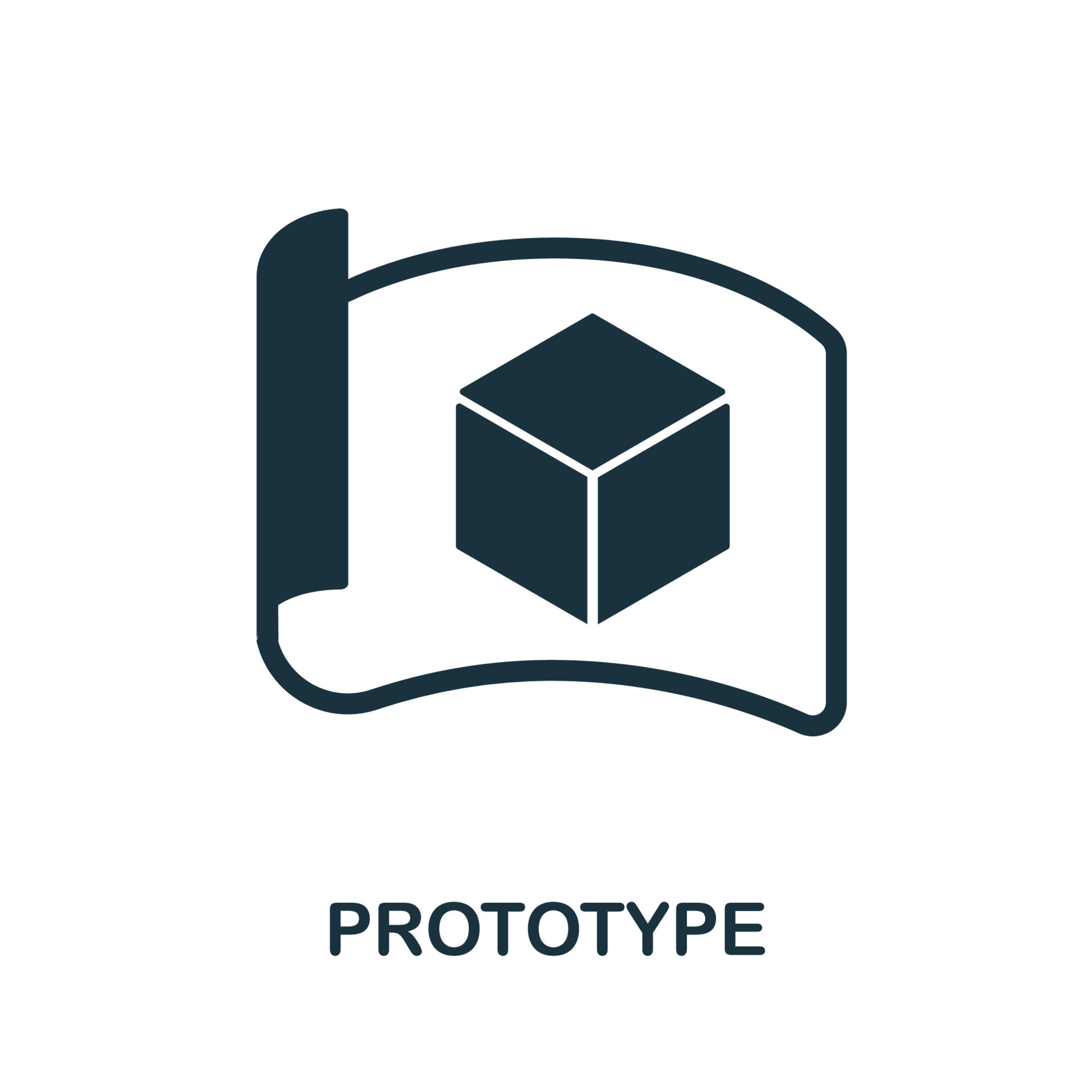 Prototype Icon From Mobile App Development Collection Simple Line