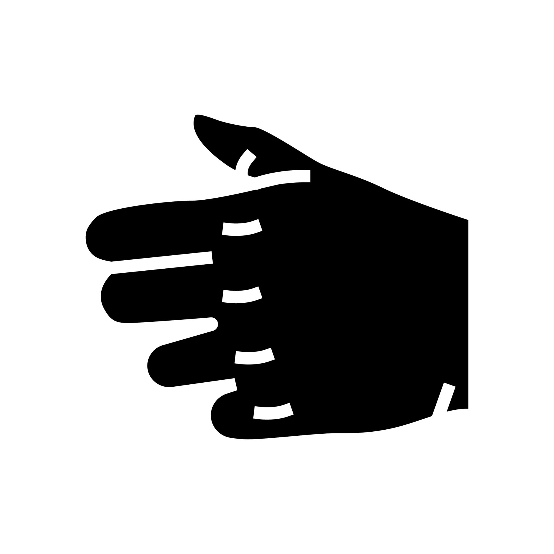grip hand gesture glyph icon vector illustration 18782424 Vector Art at ... grip hand gesture glyph icon vector illustration 18782424 Vector Art at ...