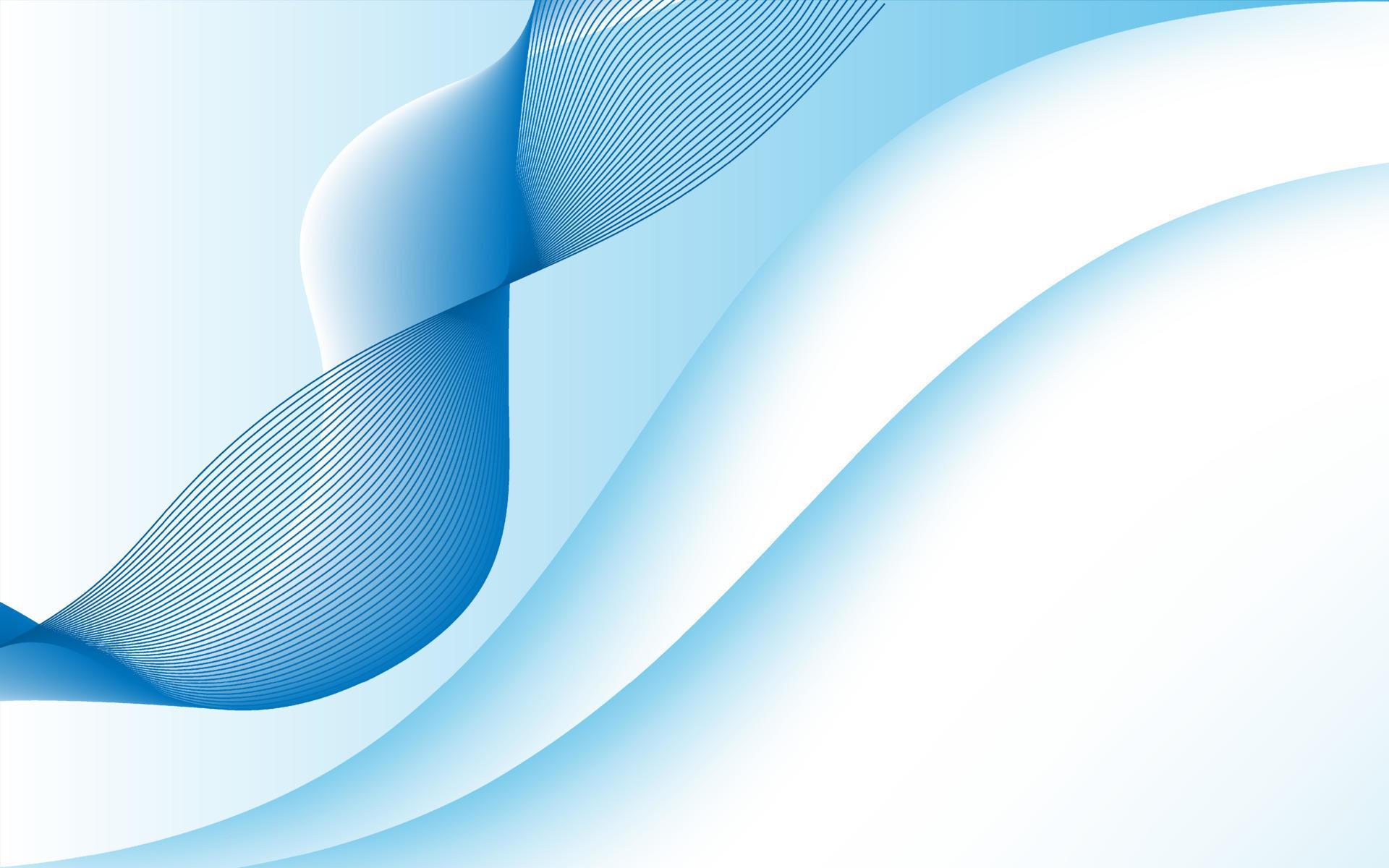 Elegant Blue gradient wavy background. Smooth gradient background vector 18792873 Vector Art at ...