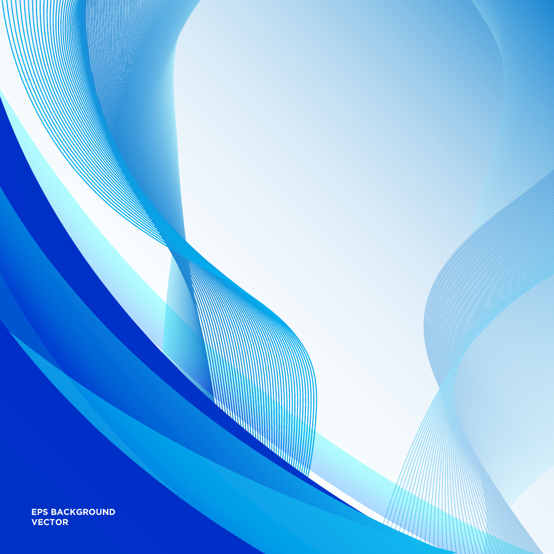 Elegant Blue gradient wavy background. Smooth gradient background ...