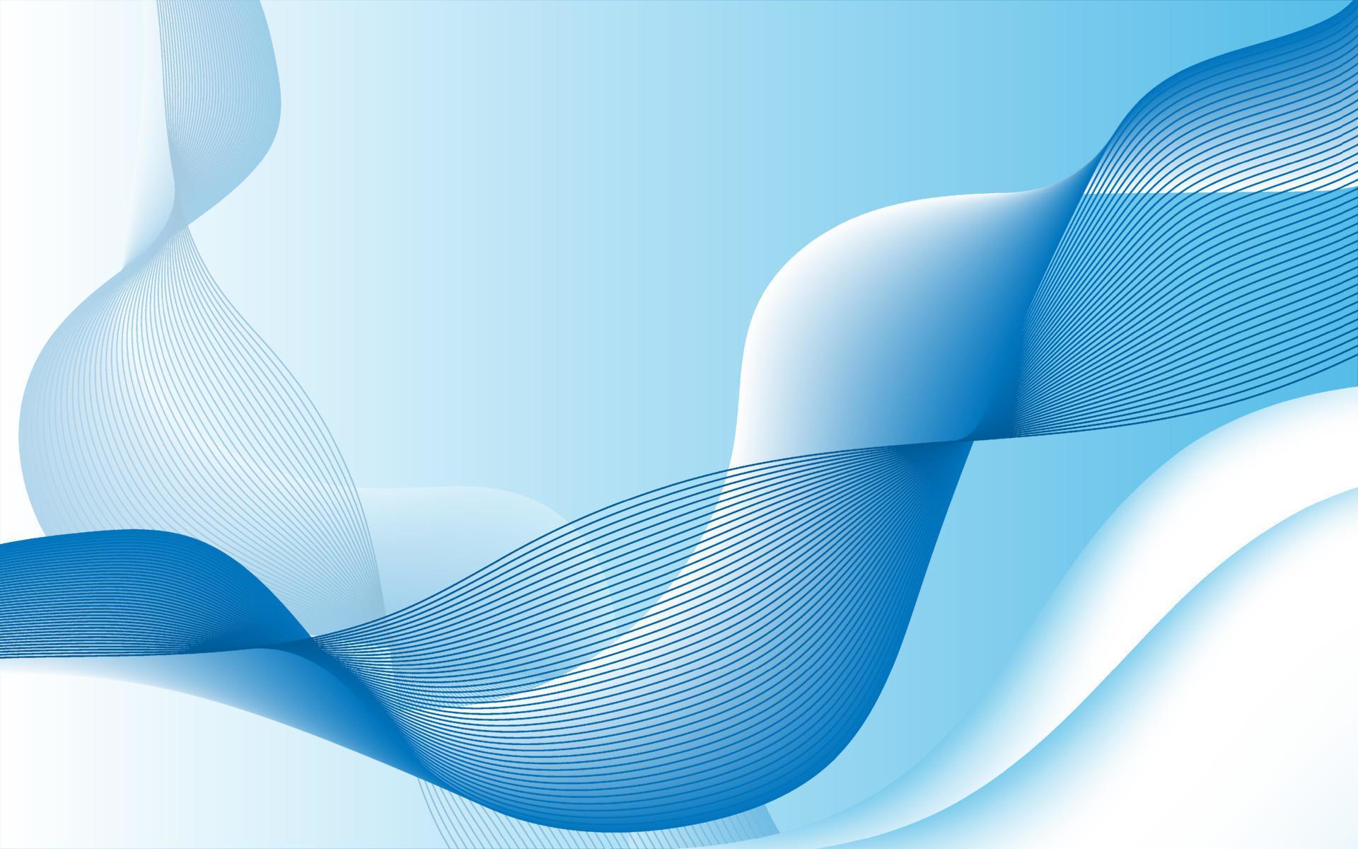 Elegant Blue gradient wavy background. Smooth gradient background ...