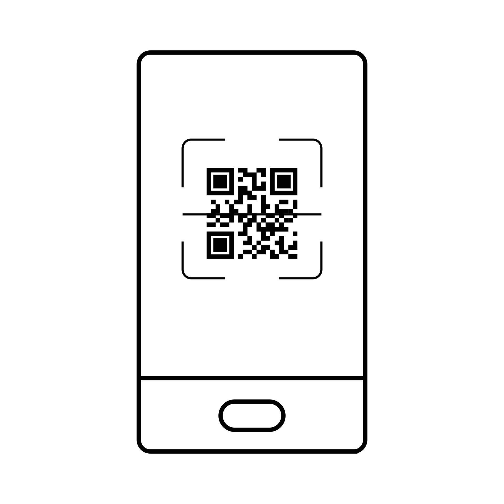 Vector Qr Code Example For Smartphone Scan 18793916 Vector Art At Vecteezy