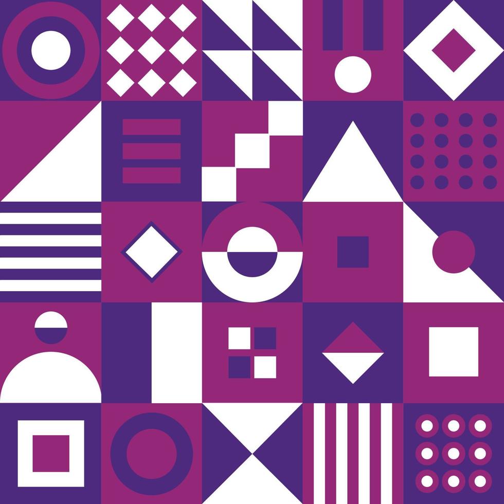 Purple Geometric Vector Pattern 18795024 Vector Art at Vecteezy