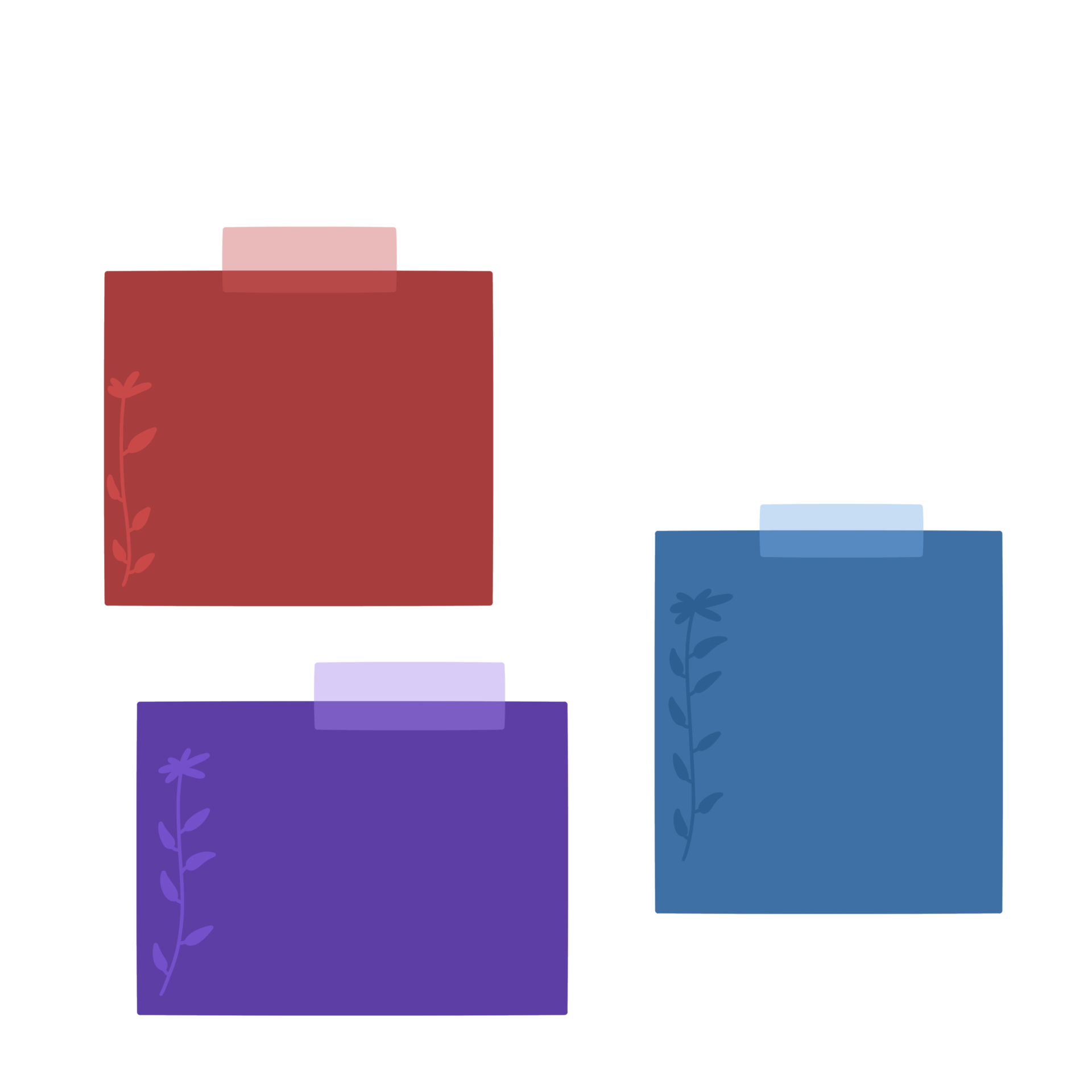 Aesthetic Sticky Notes And Paper Notes For Magazines And Journals Book 18795662 Png
