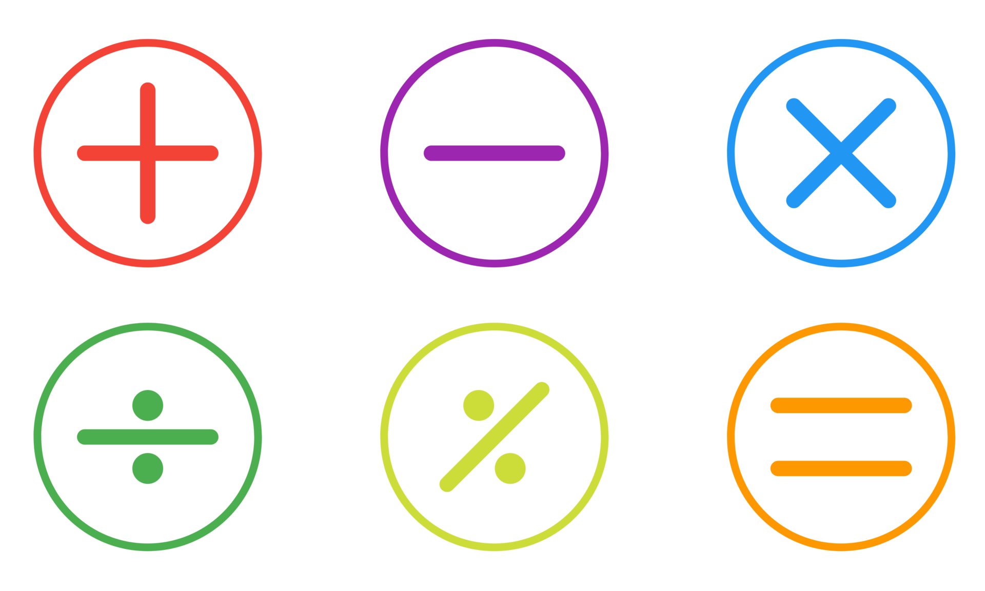 Math symbol icon 18795726 PNG