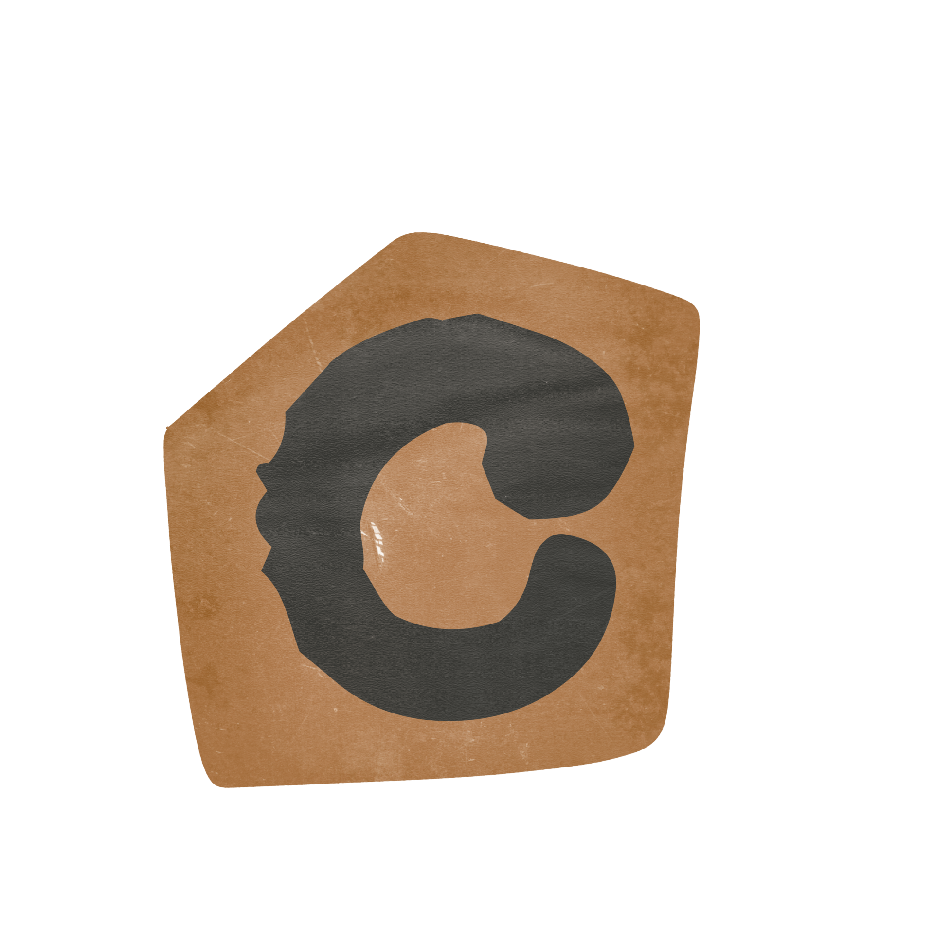 Alfabeto De Máquina De Escrever Antiga Letra C 18796690 Png