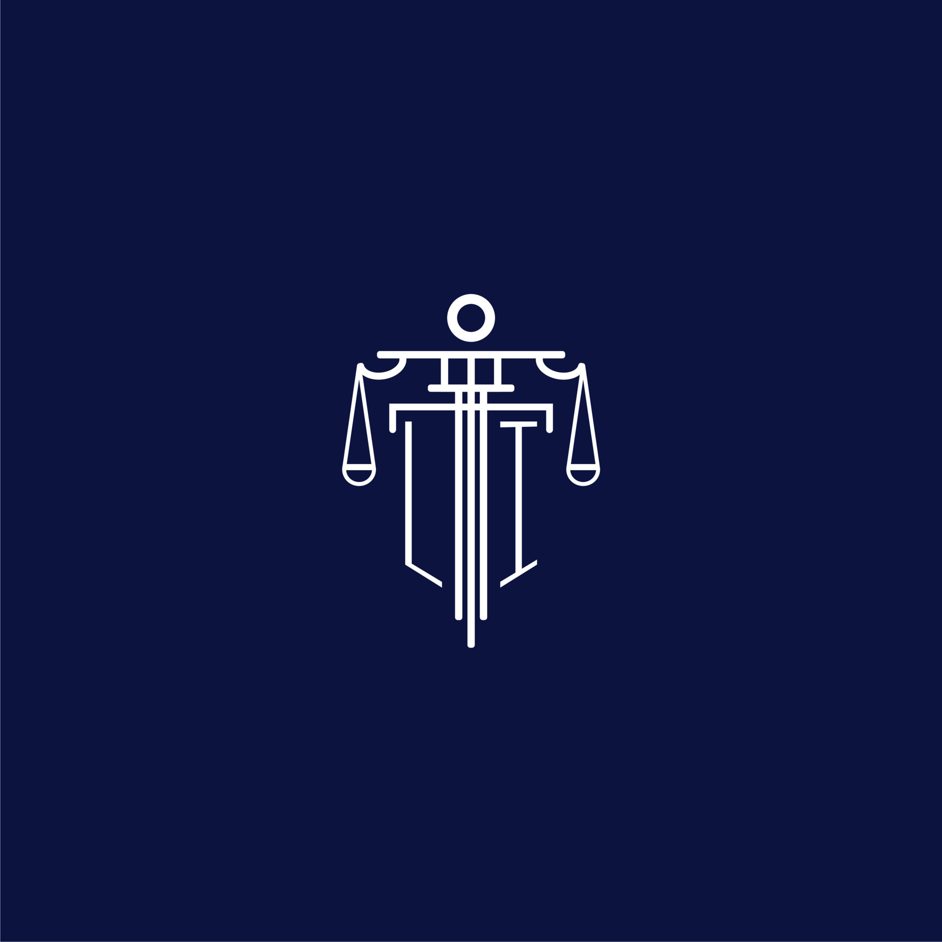 LI initial monogram logo for lawfirm with scale vector design 18796855 ... LI initial monogram logo for lawfirm with scale vector design 18796855 ...