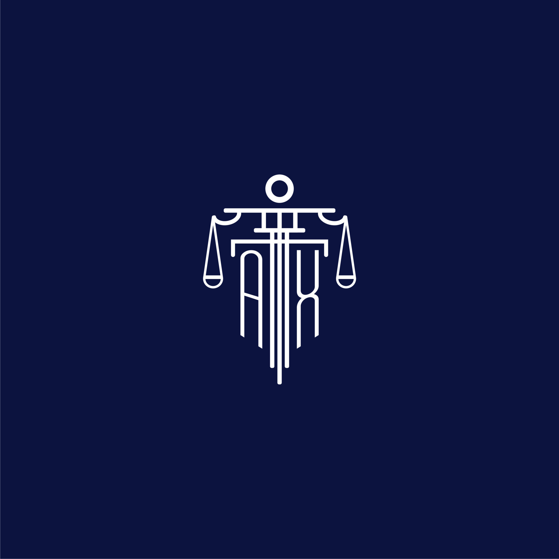 AX initial monogram logo for lawfirm with scale vector design 18797006 ... AX initial monogram logo for lawfirm with scale vector design 18797006 ...
