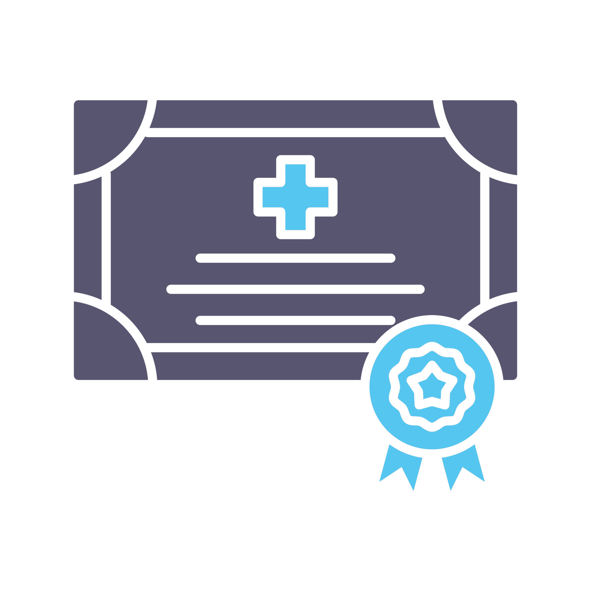 Certificate Vector Icon 18799964 Vector Art At Vecteezy