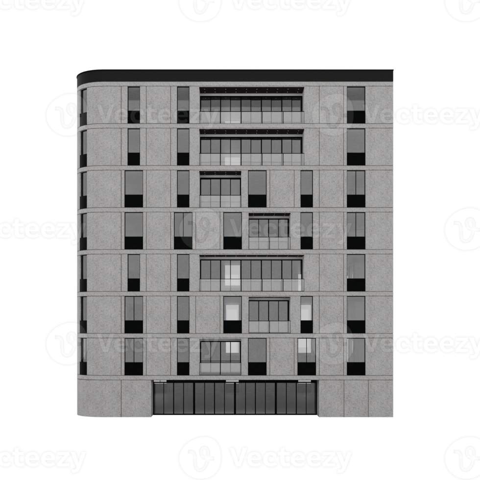 Modern Building isolated 18800236 PNG