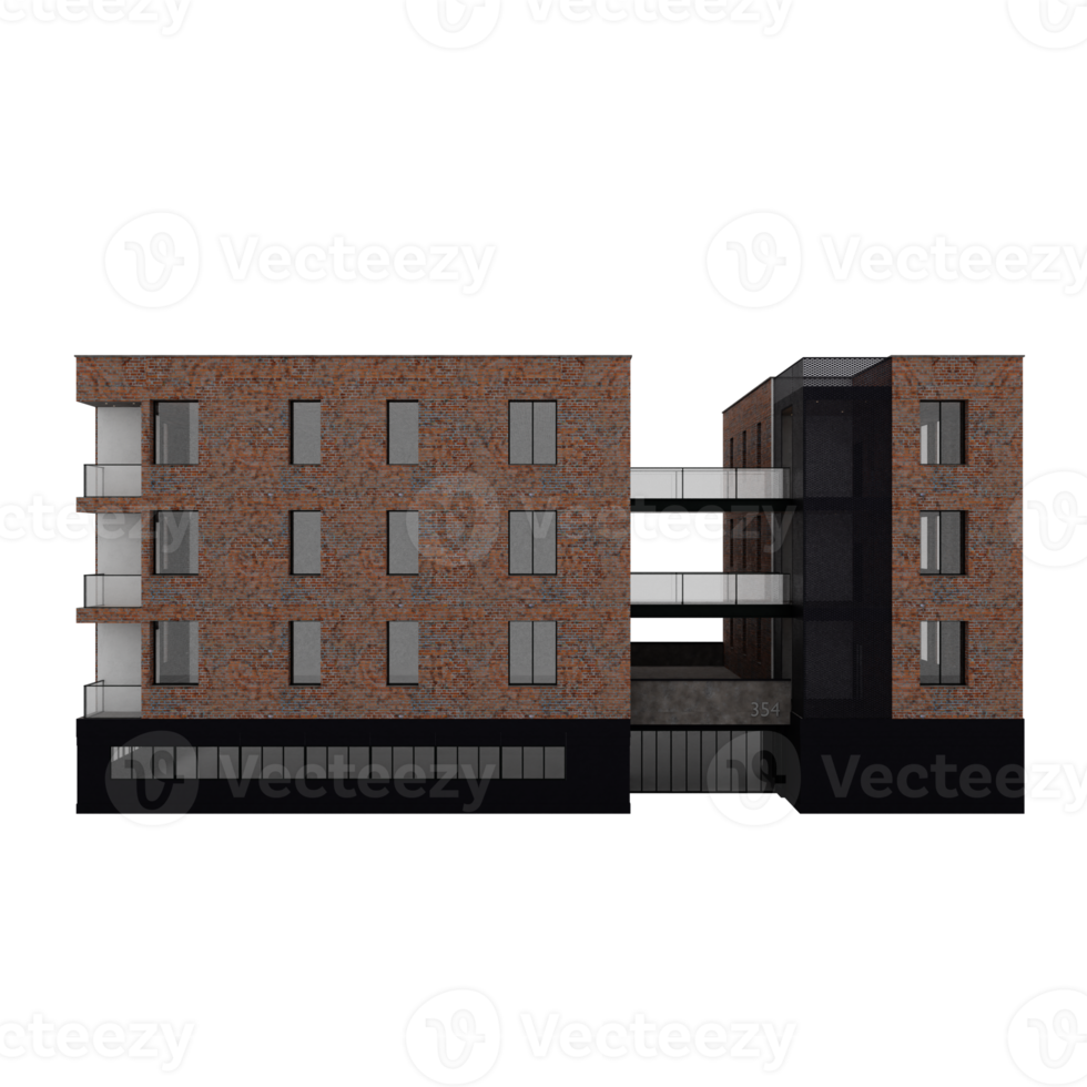 Modern Building isolated 18800238 PNG