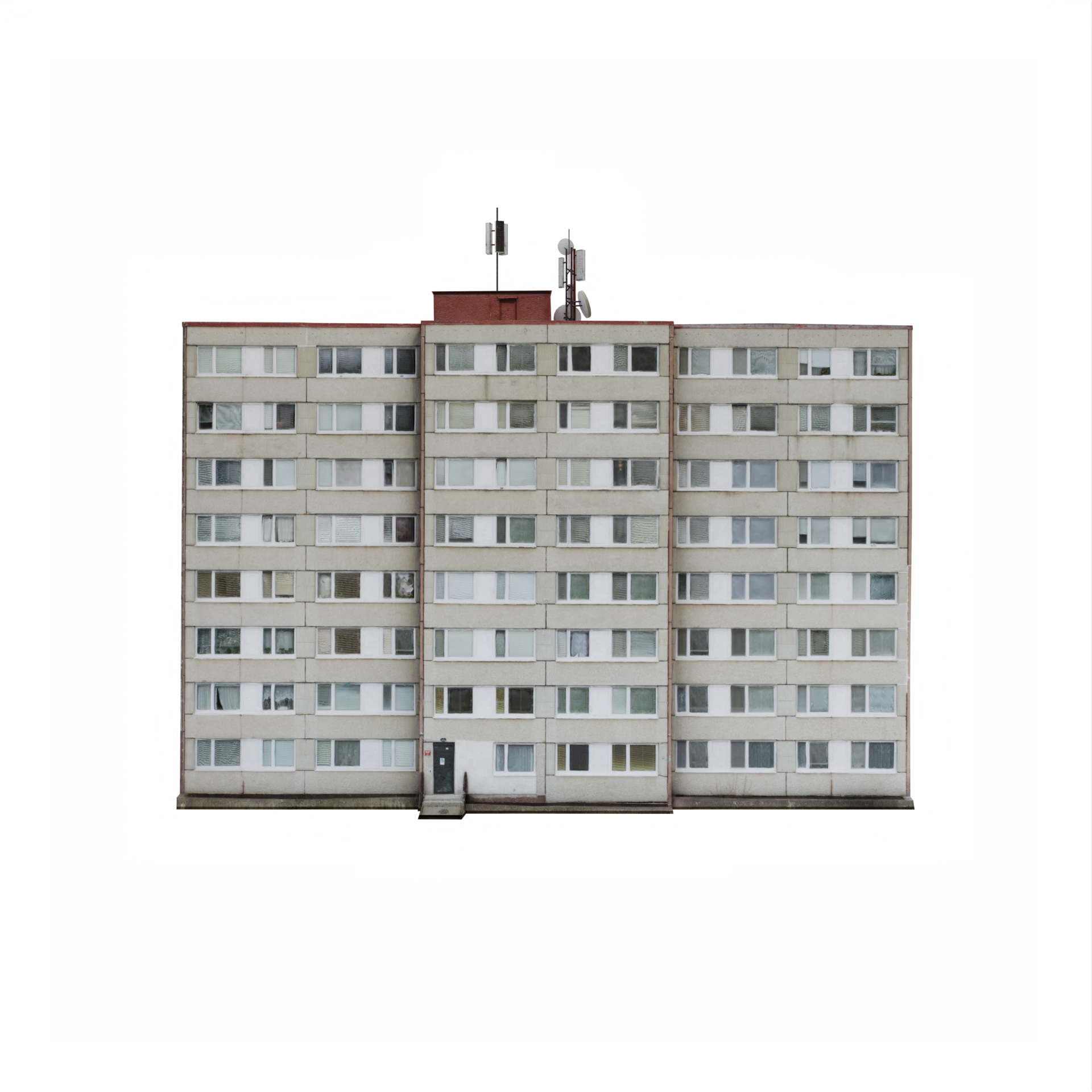 3d block of flats building isolated 18800372 PNG 3d block of flats building isolated 18800372 PNG