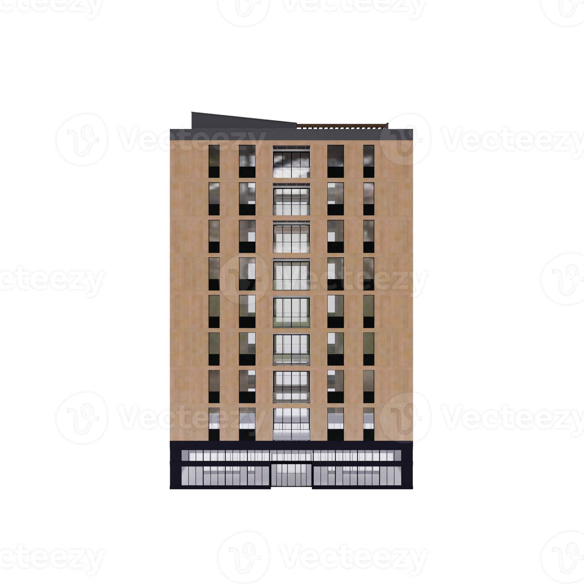 Modern Building isolated 18800376 PNG