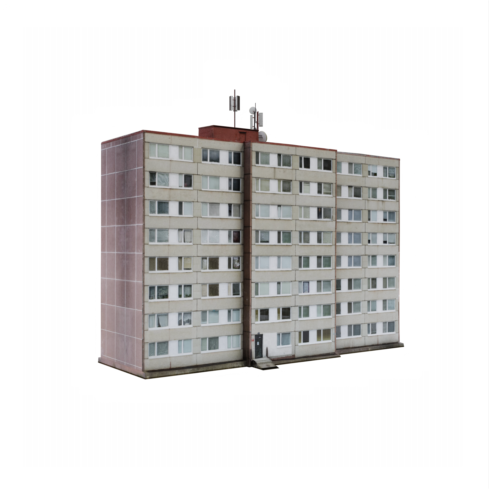 3d block of flats building isolated 18800460 PNG 3d block of flats building isolated 18800460 PNG