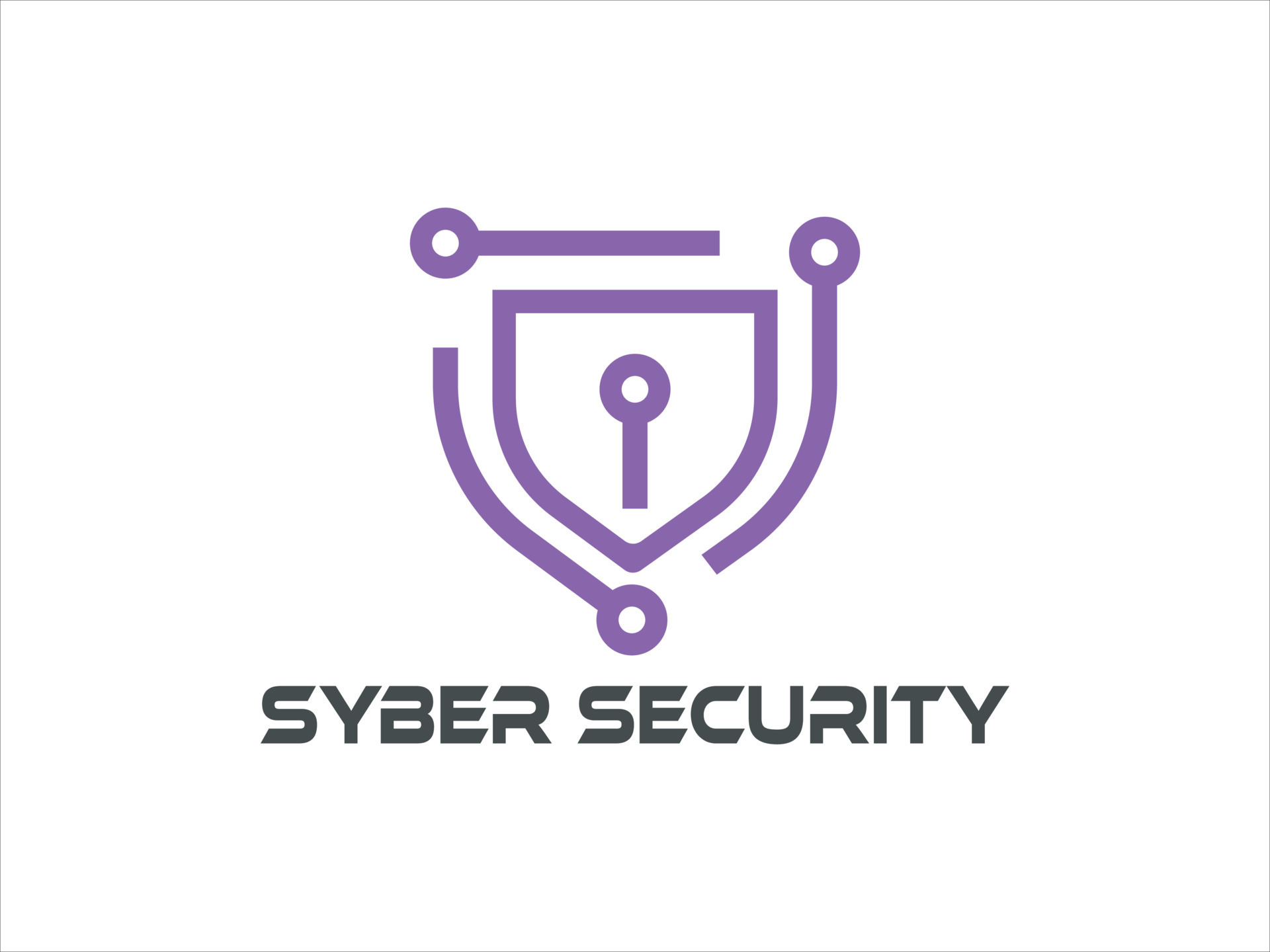 cyber security logo technology for your company, shield logo for ...
