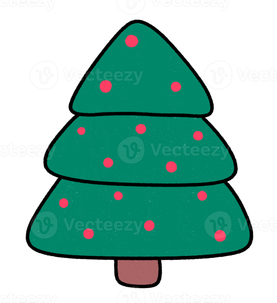 Christmas Tree Icon 18801765 Png