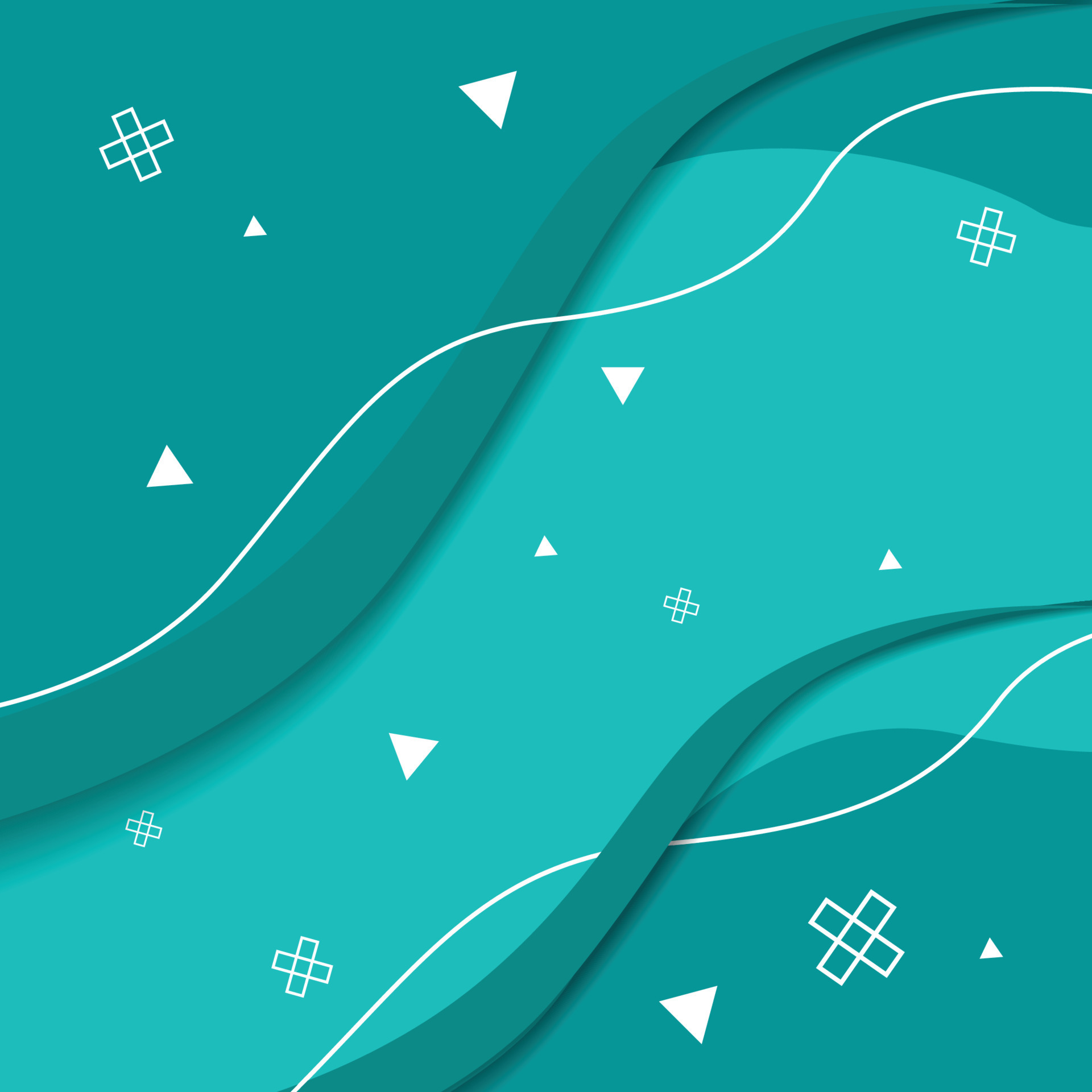 Blue abstract memphis art vector background illustration 18802042 ...