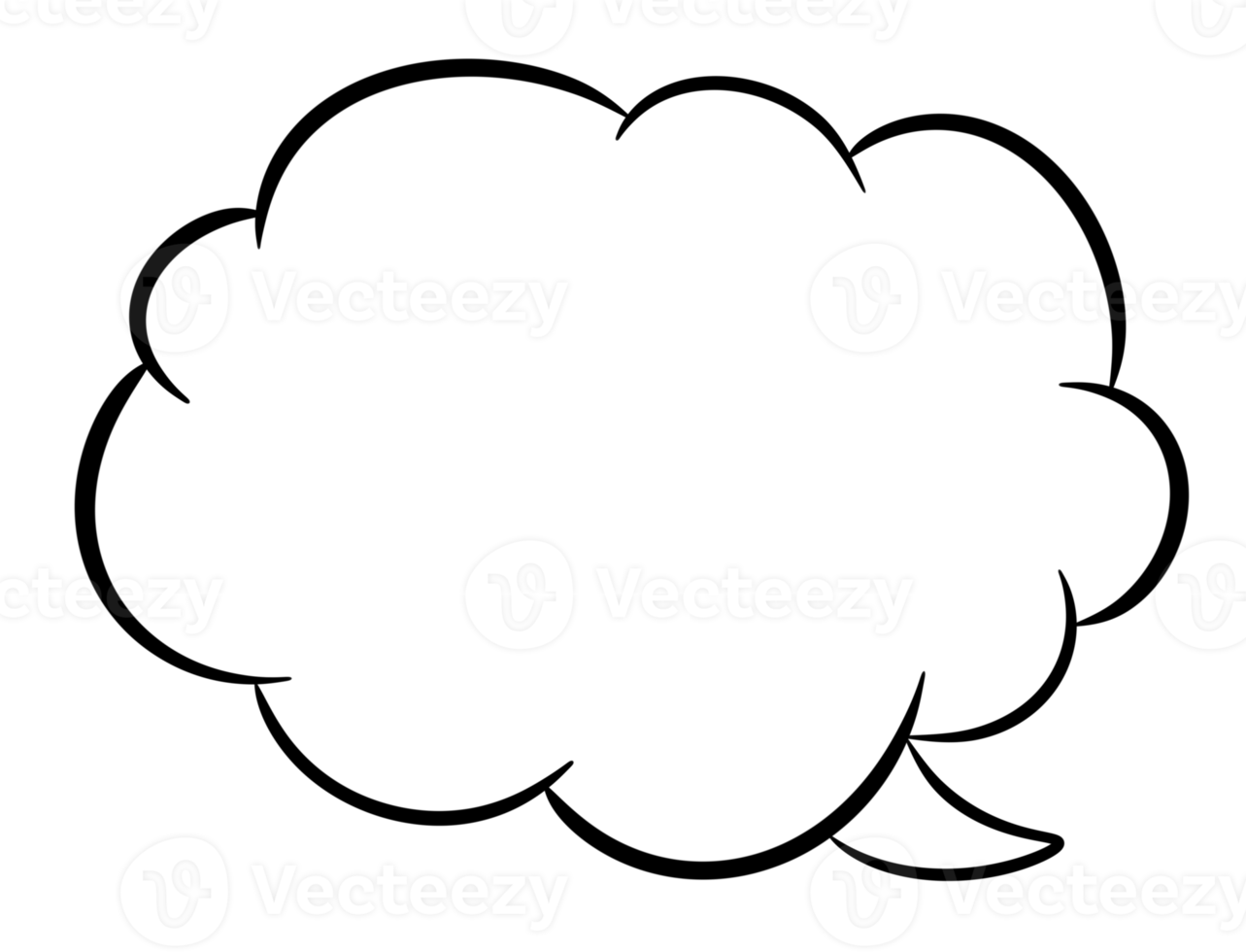 Cartoon Comic Cloud 18803301 Png