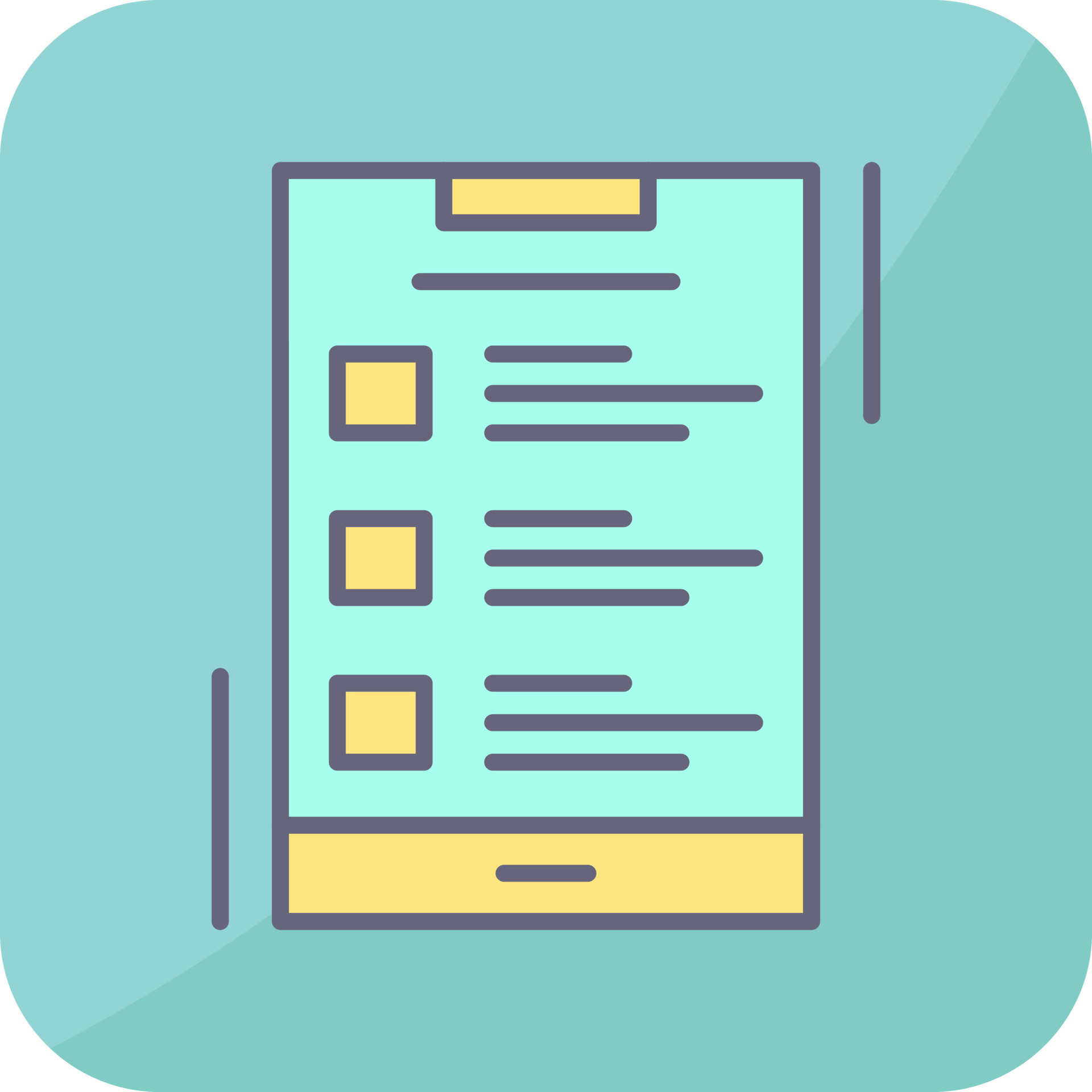 List Vector Icon 18810051 Vector Art at Vecteezy