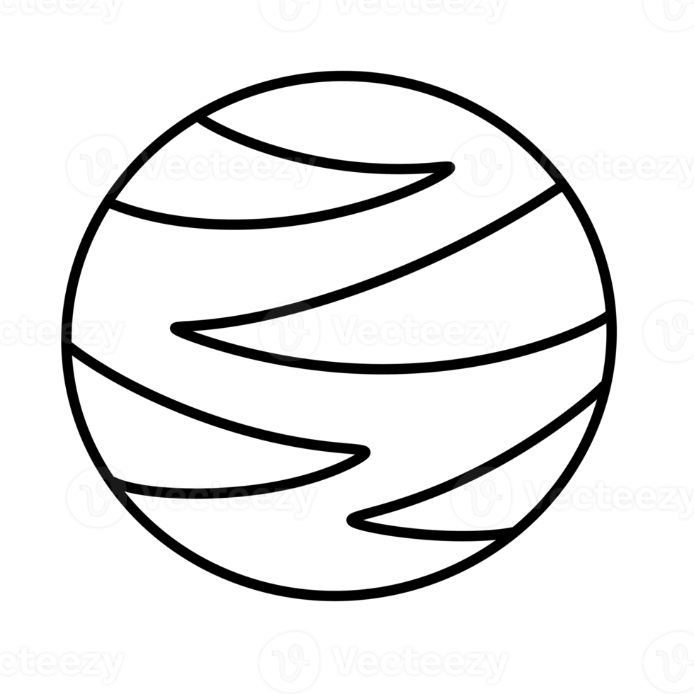 planet line icon. 18817741 PNG