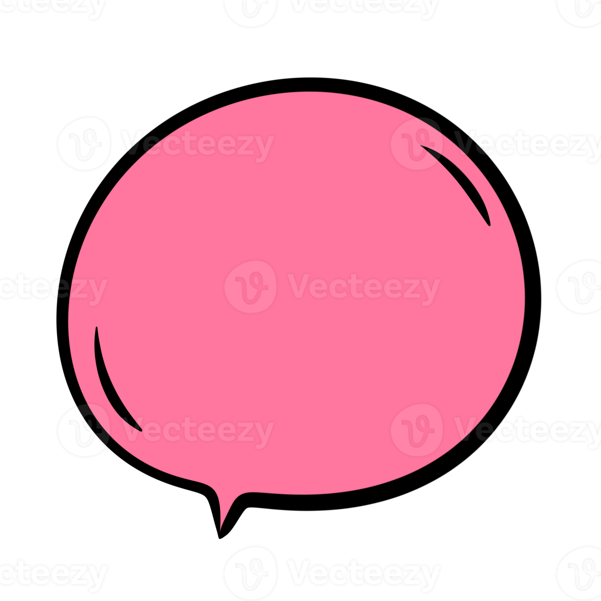 Colorful Speech Bubble 18817799 Png