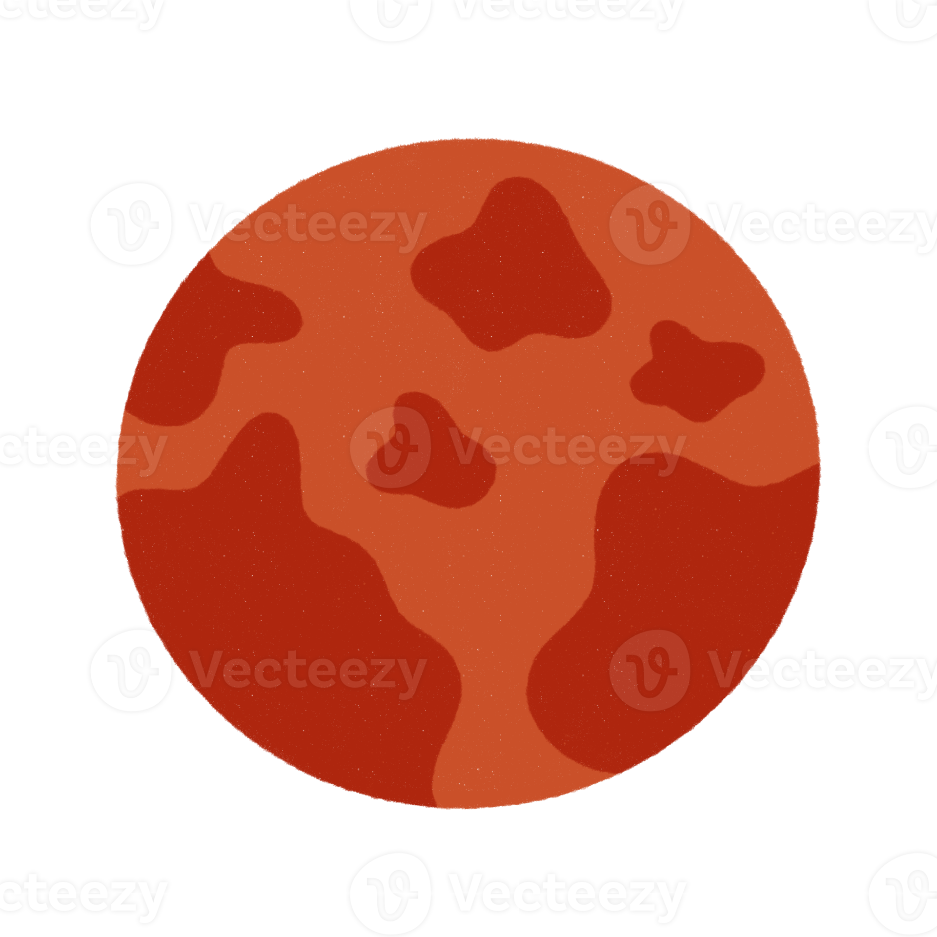 Mars planet Icon. 18819015 PNG