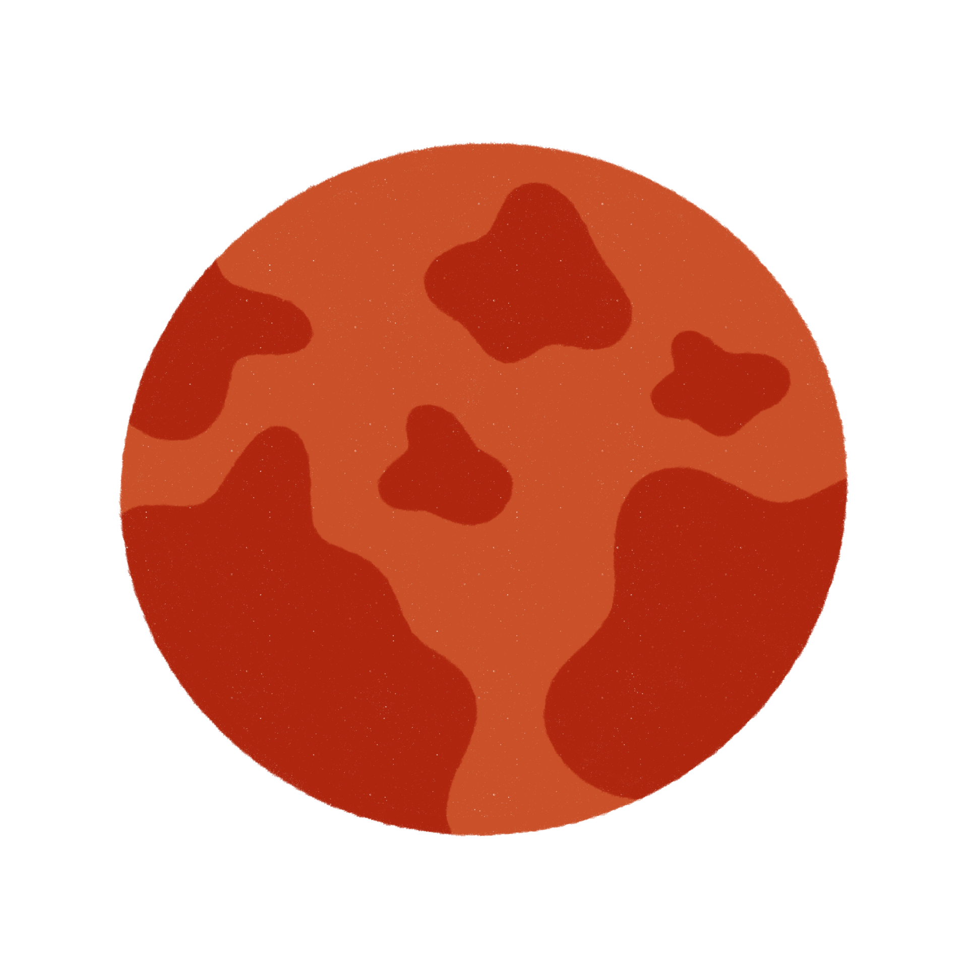 Mars planet Icon. 18819015 PNG