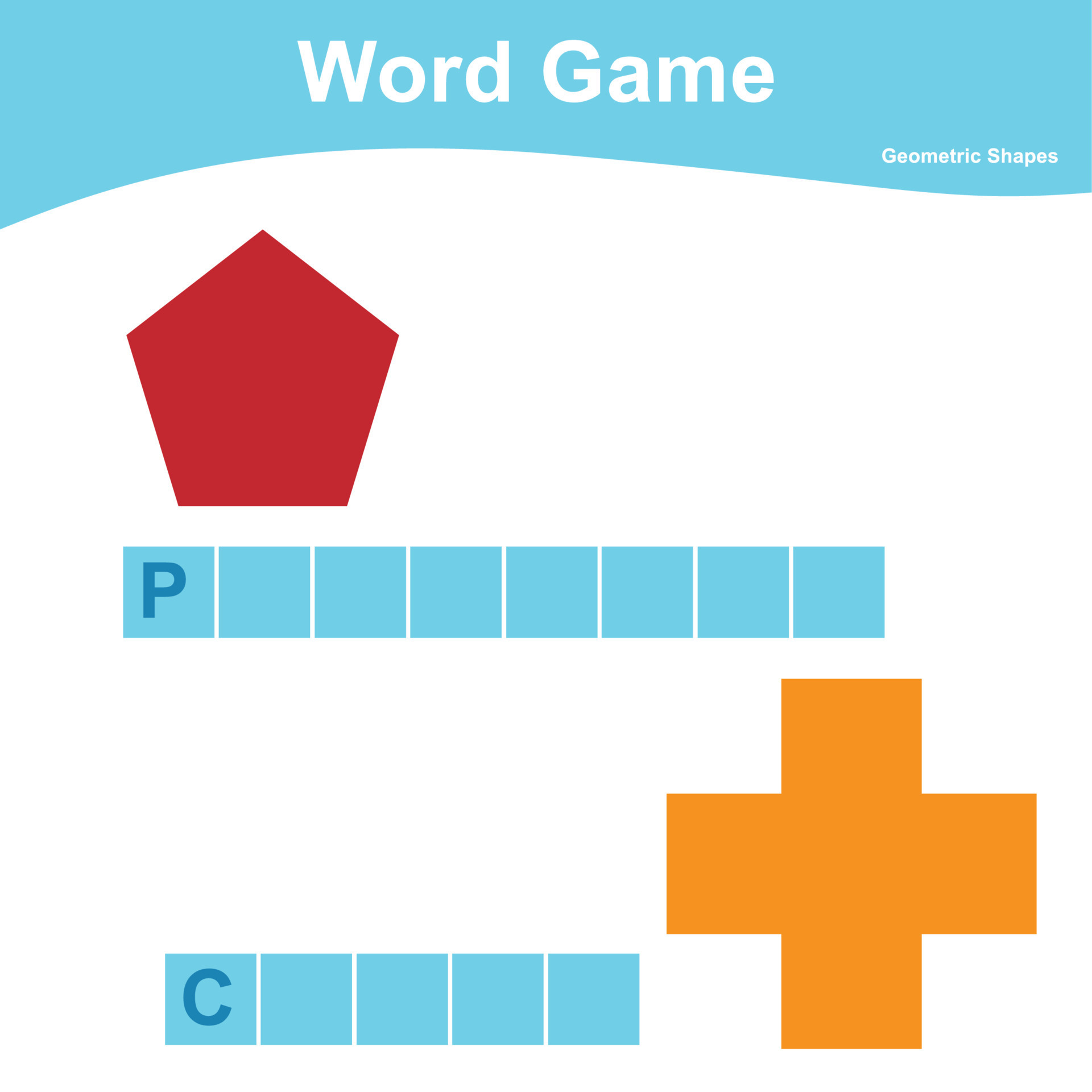 Word game worksheet. Complete geometric worksheet. Preschool worksheet ... Word game worksheet. Complete geometric worksheet. Preschool worksheet ...