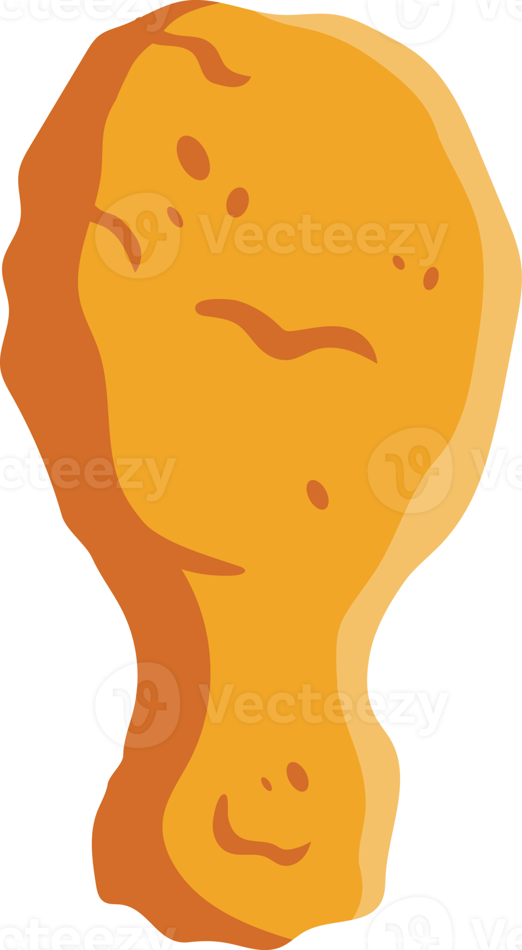 Fried Chicken Leg 18823513 Png