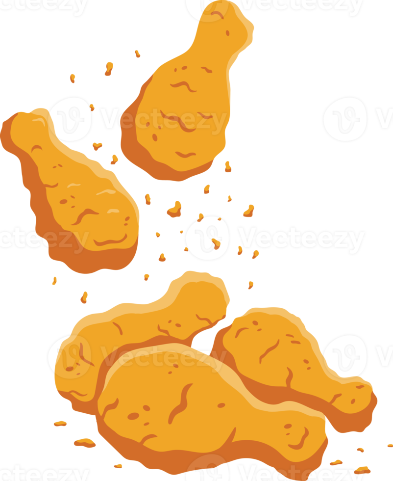 Fried chicken leg 18823515 PNG Fried chicken leg 18823515 PNG